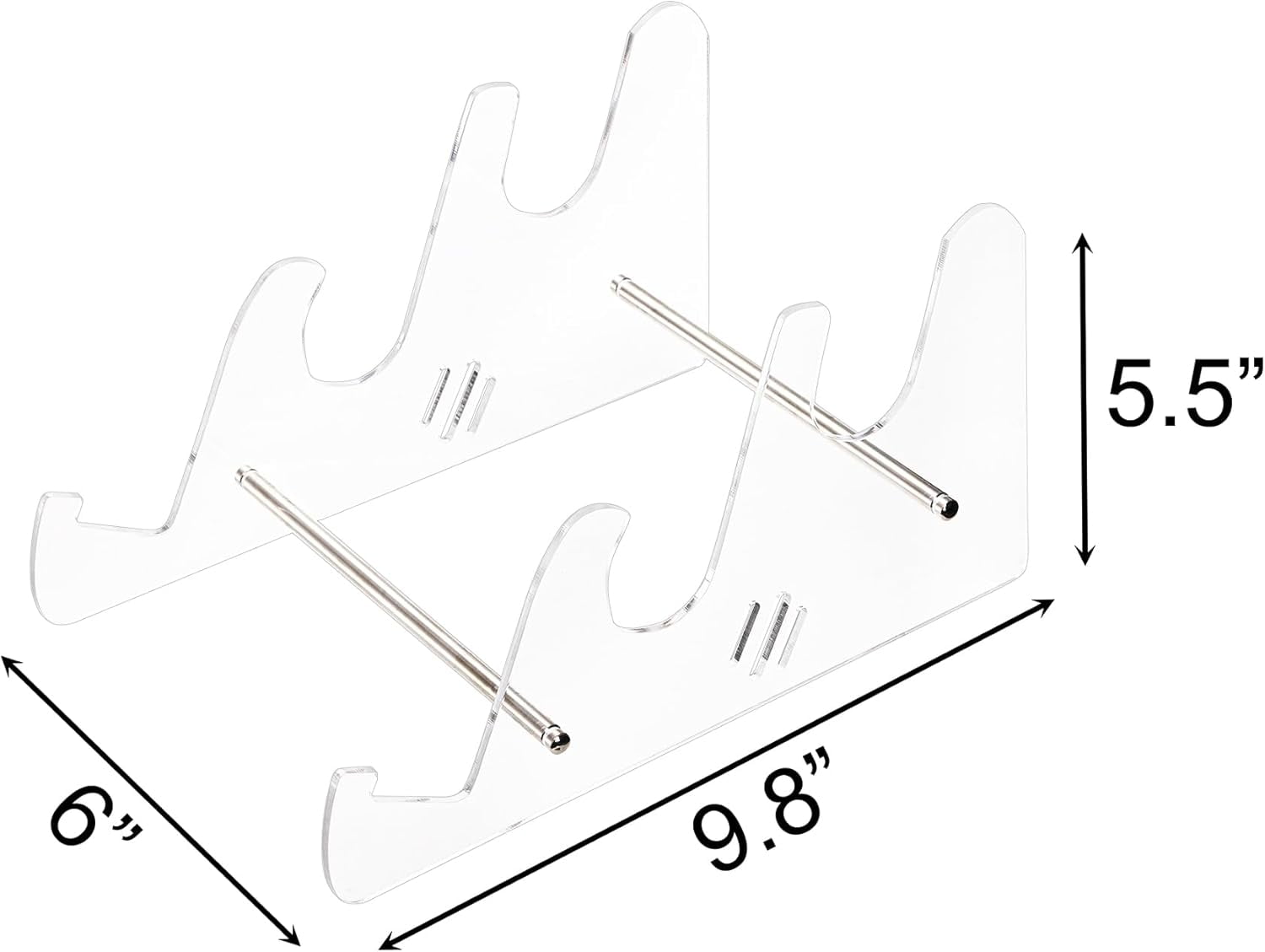 OPVM-2 Pack Acrylic Display Stand, 3-Tier Mechanical Keyboard Holder ...