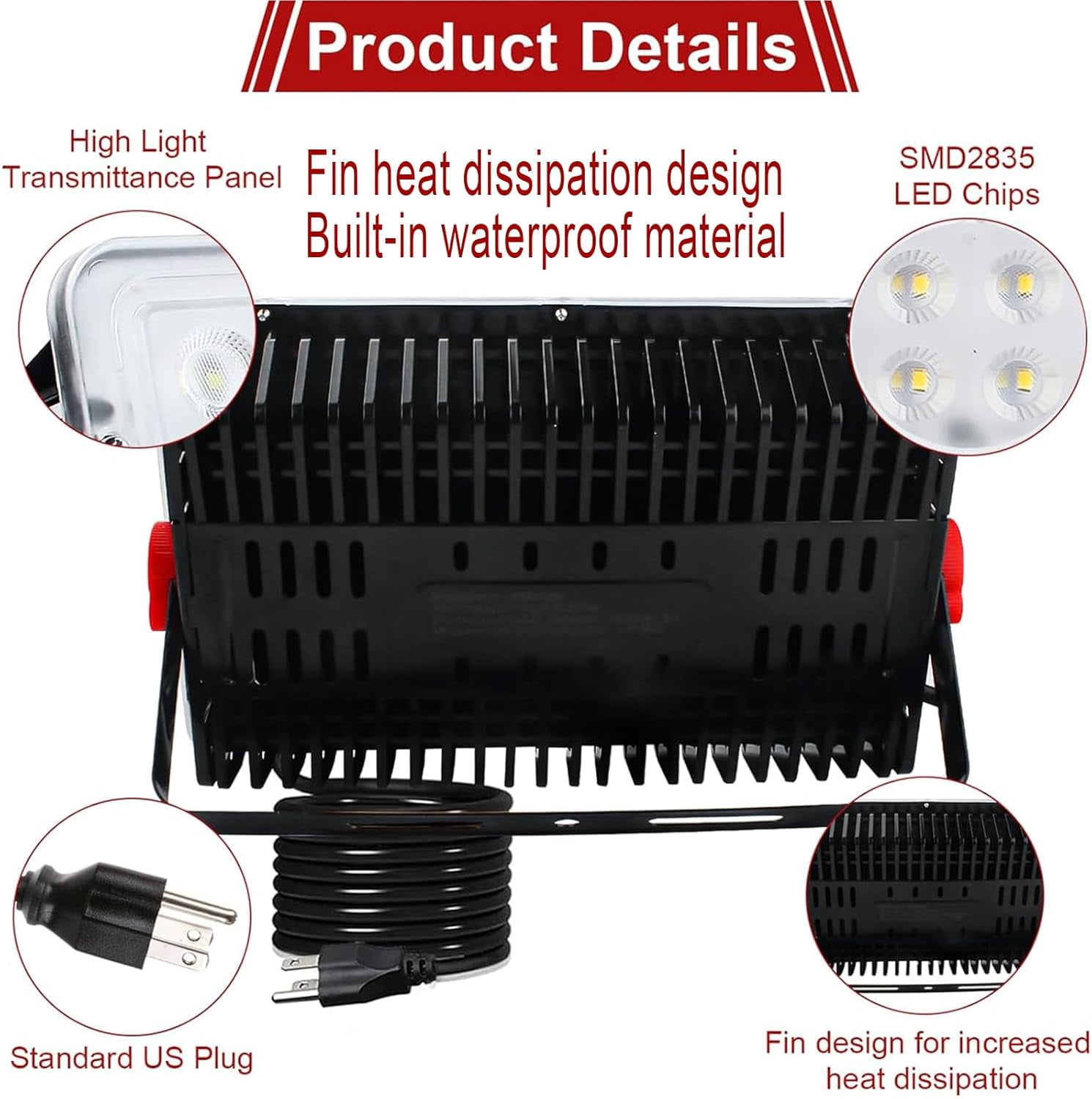 OPVM-200W Led Outdoor FloodLight, Exterior Flood Lights, Led Stadium ...