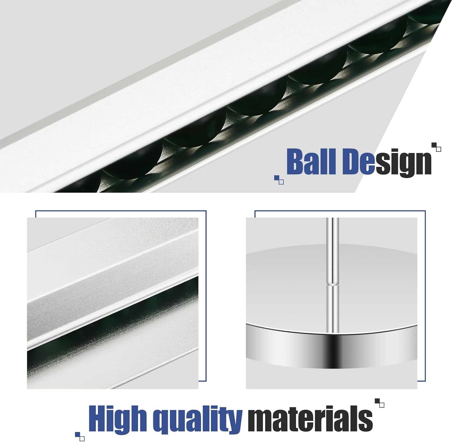 OPVM-36 Inch Aluminum Slide Check Rack with 2 Pcs Receipt Holder Spike ...