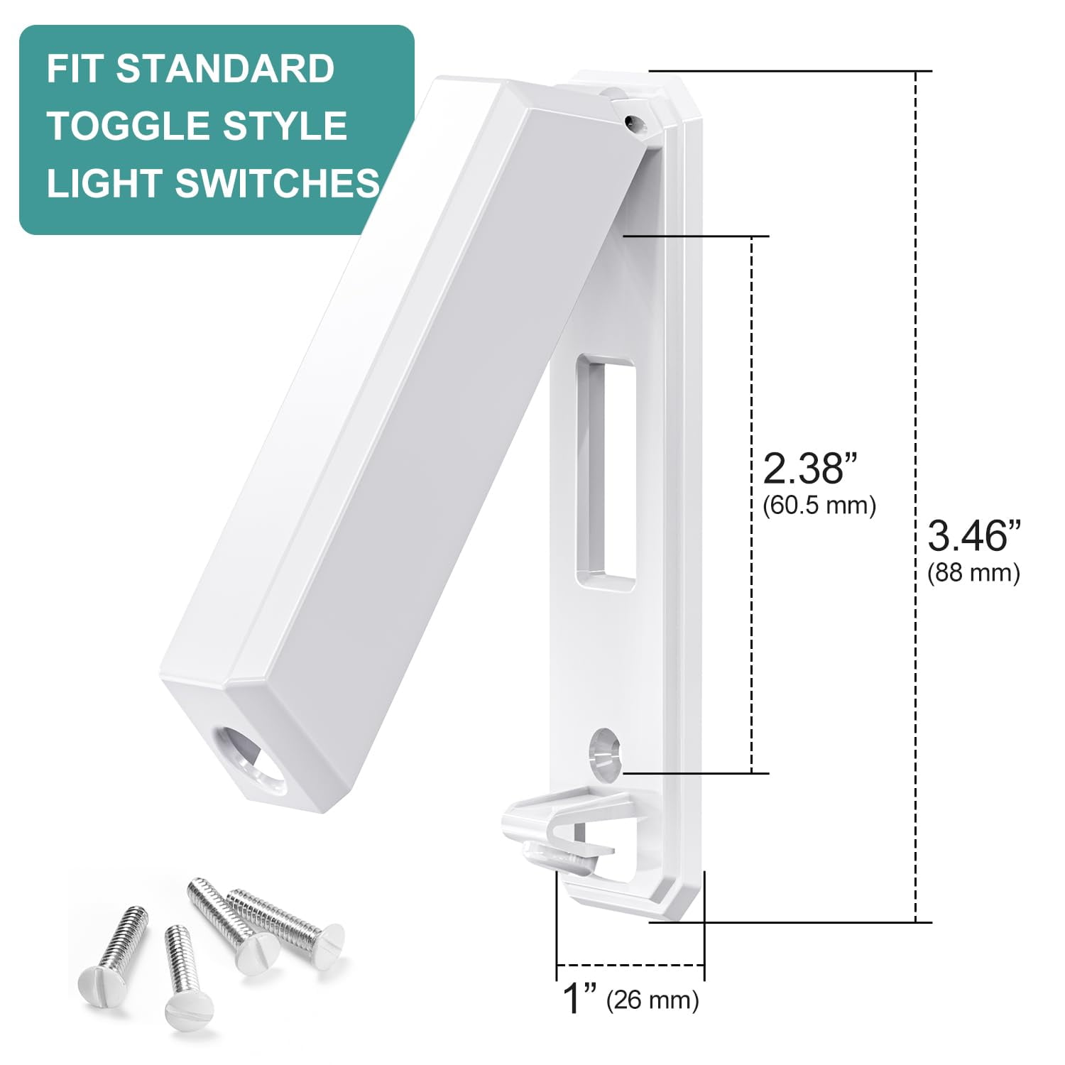 OPVM-Light Switch Cover Guard, Child Proof Wall Switch Cover Keeps Your ...