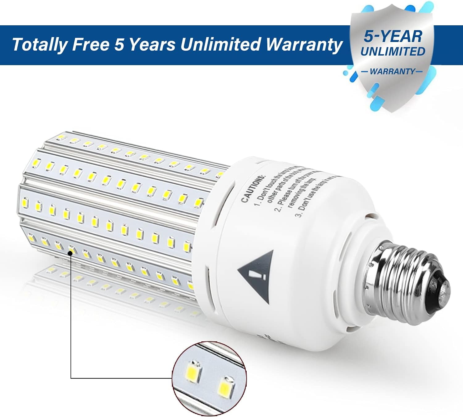 OPVM-Mafuken 500W Equivalent LED Corn Light Bulb 7500 Lumen Led Bulbs ...