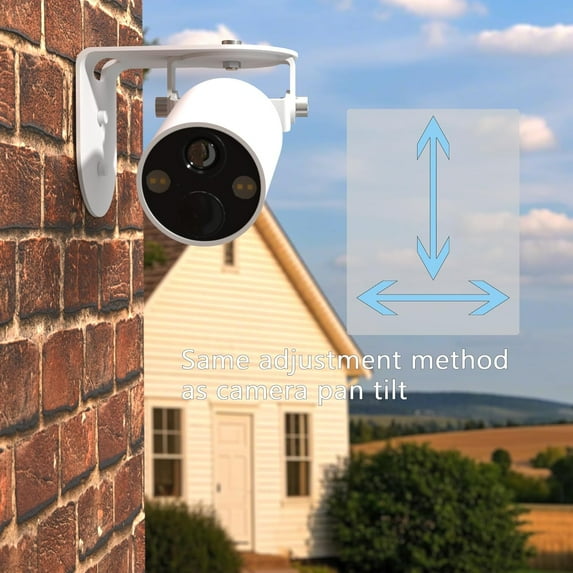 OPVM-Metal Wall Mount Compatible with TP-Link Tapo MagCam Battery ...