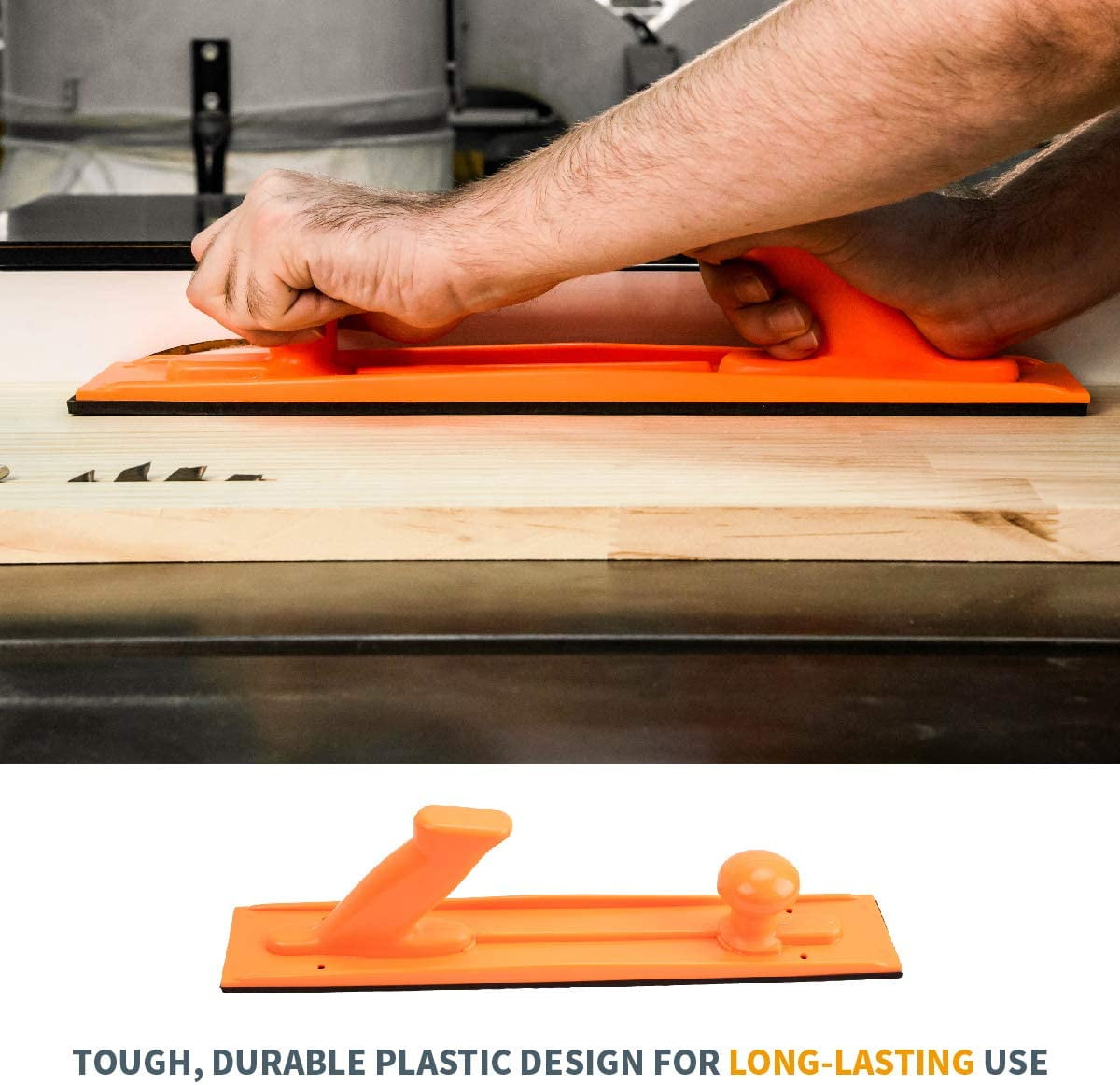 OPVM-Push Block & Push Stick Fits Table Saw, Router Table, Band Saw ...