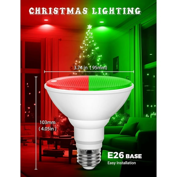 Outdoor Christmas Flood Lights