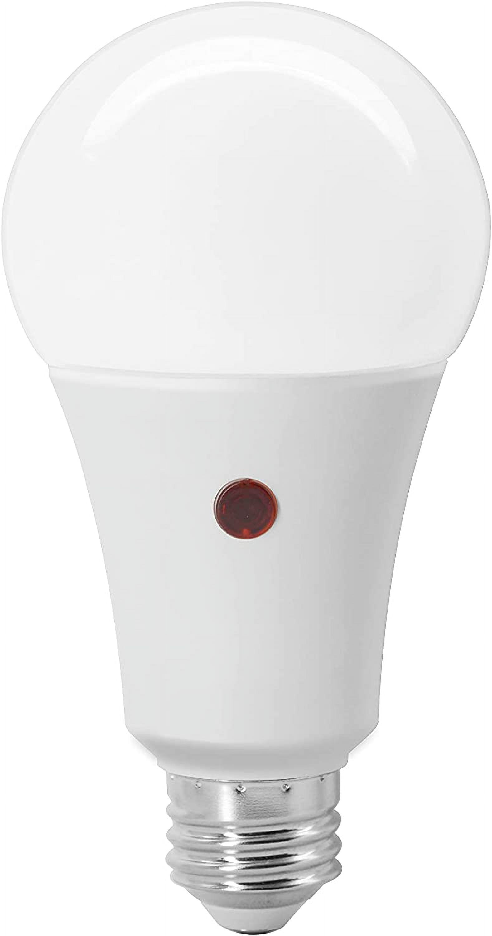 OPVM-SYLVANIA Dusk to Dawn A21 LED Light Bulb with Auto On/Off Light ...