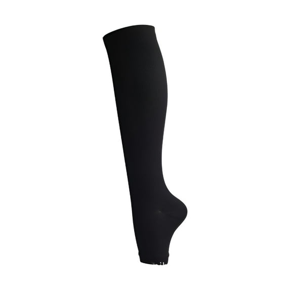 OQRKI 2026 New Open Toe Compression Socks for Women&Men,Knee High ...