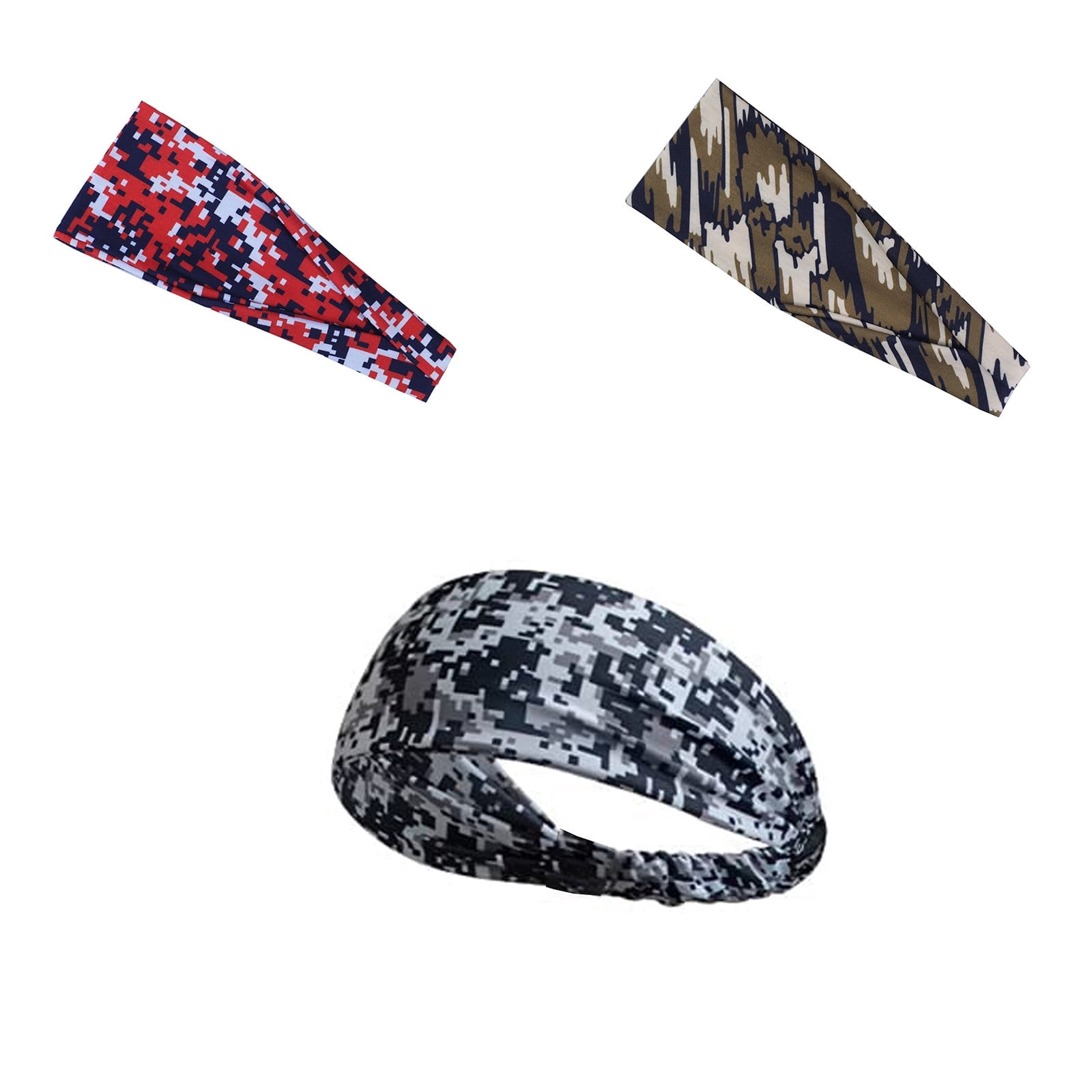 OQRKI 2026 New Sweat Band Chic Leopard Print Headbands Versatile Head ...