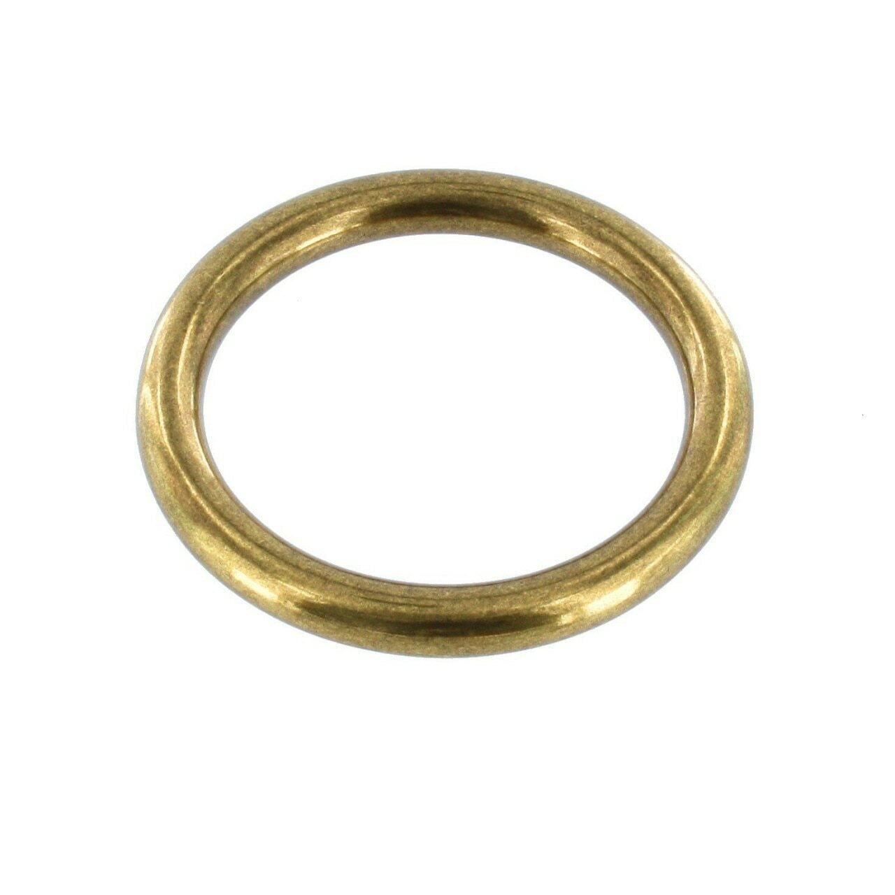 OR0 Antique Brass, Thick O-Ring, Solid Brass-LL, Multiple Sizes ...