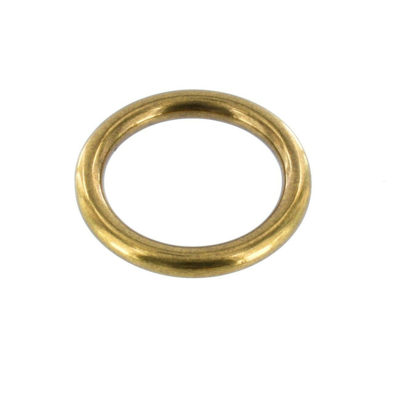 OR0 Antique Brass, Thick O-Ring, Solid Brass-LL, Multiple Sizes ...