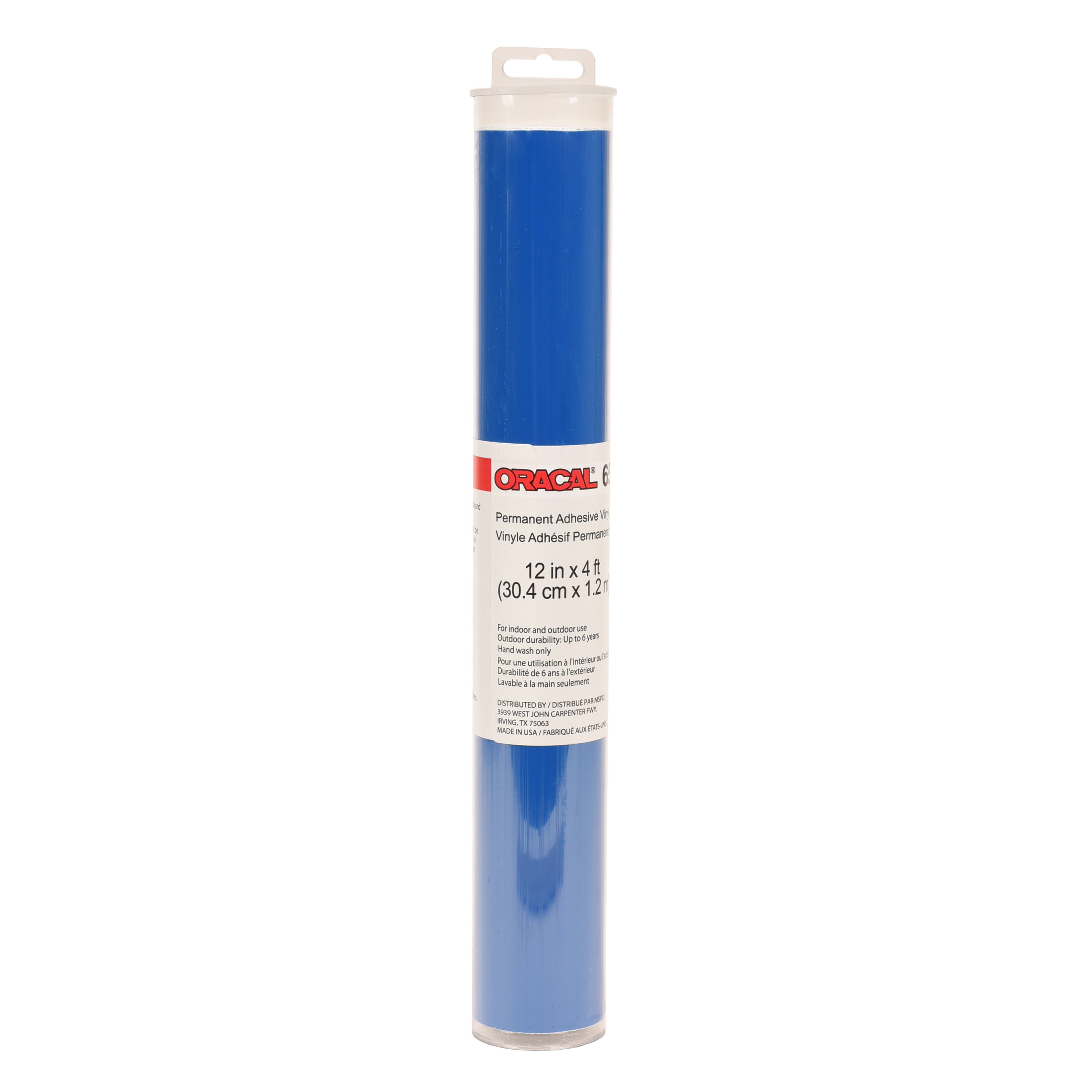 ORACAL 651 Permanent Adhesive Vinyl - 12in x 4ft Durable Outdoor ...