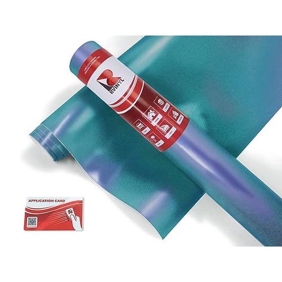 ORACAL Cast Wrap Vinyl Film 970RA Shift Effect Matte Turquoise Lavender ...