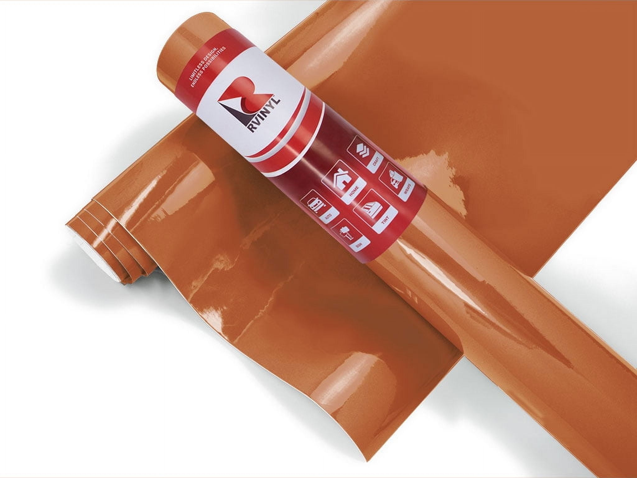 ORACAL Craft Vinyl Film Roll 651 Nut Brown 83 Permanent Adhesive Easy ...