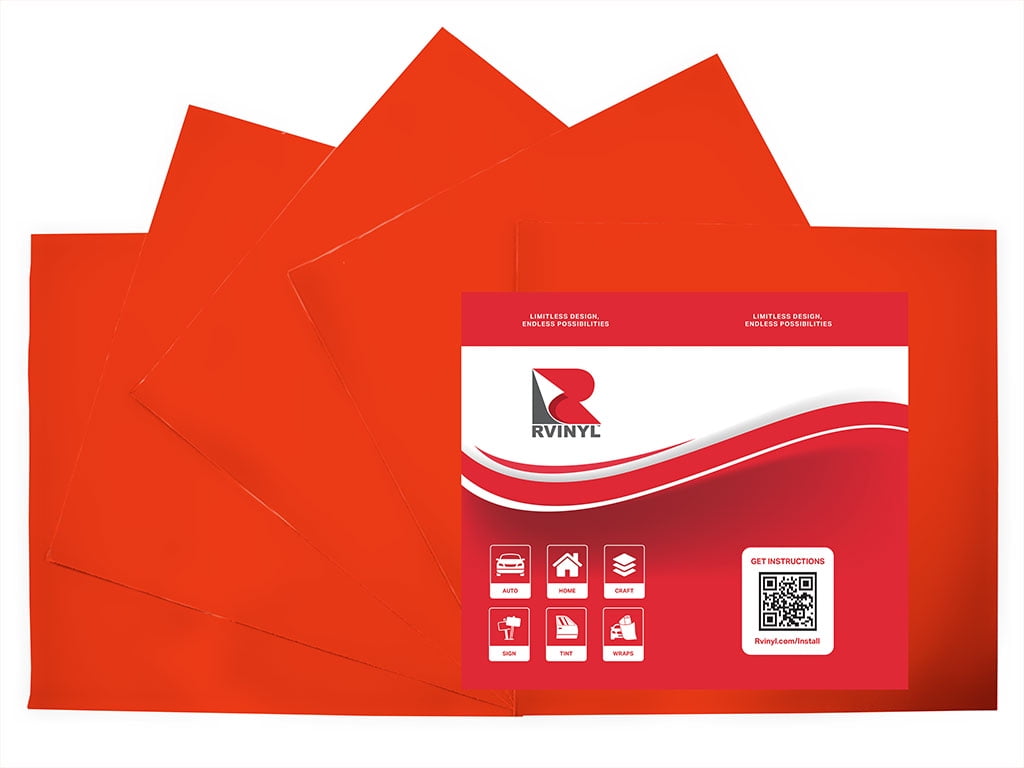 ORACAL Craft Vinyl Film Roll 951 Mars Red 335 Gloss Finish Adhesive - 5 ...