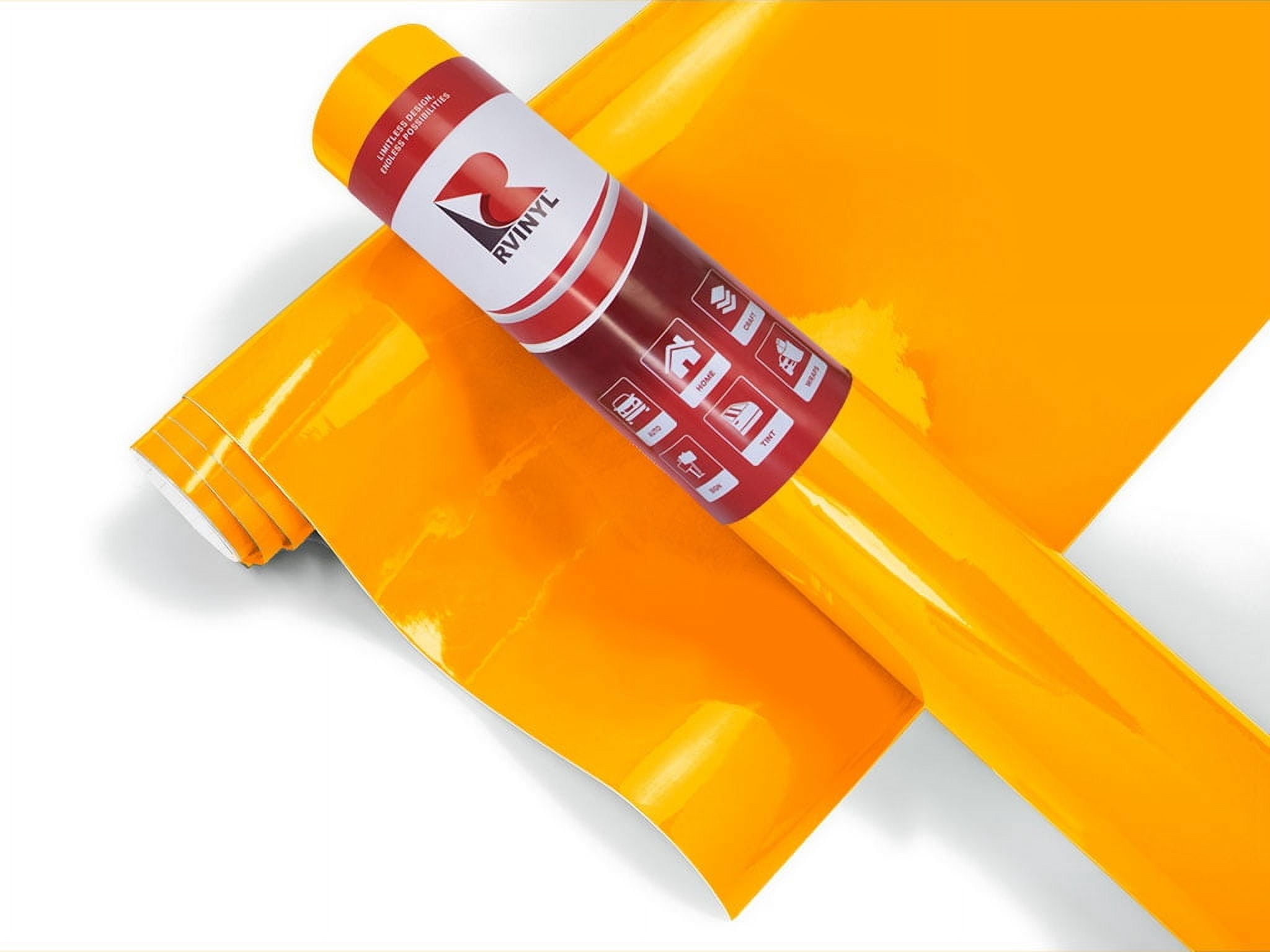 ORACAL Craft Vinyl Film Sheet Roll 8300 Golden Yellow 020 Transparent ...