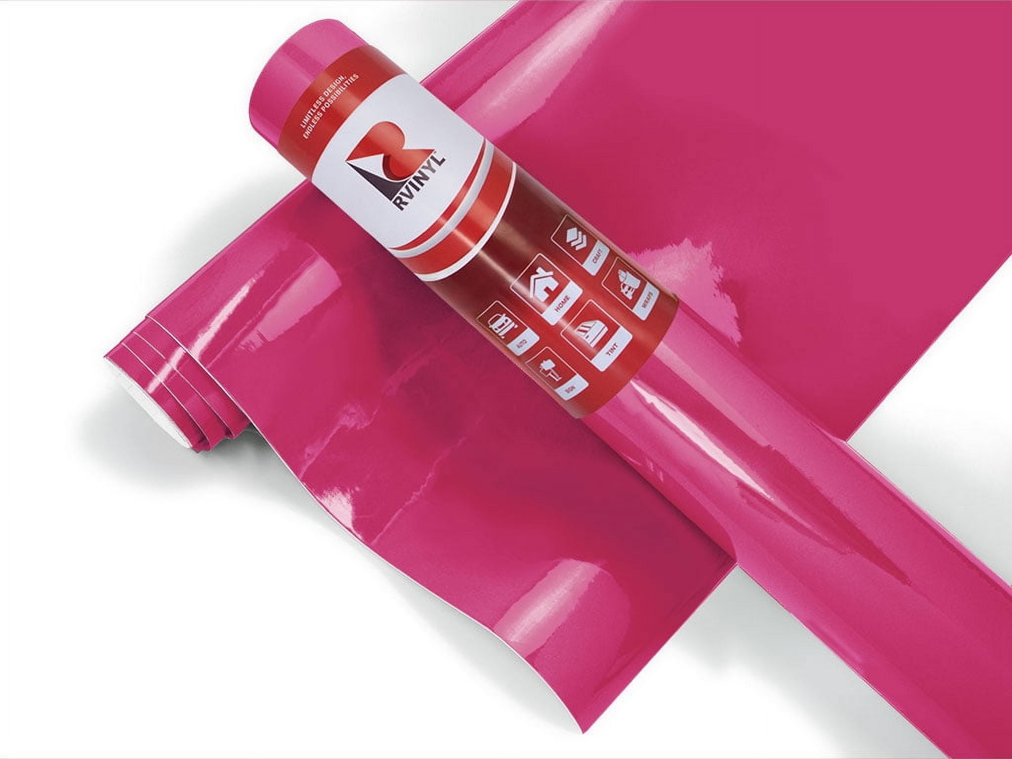 ORACAL Craft Vinyl Film Sheet Roll 8300 Telemagenta 077 Transparent ...