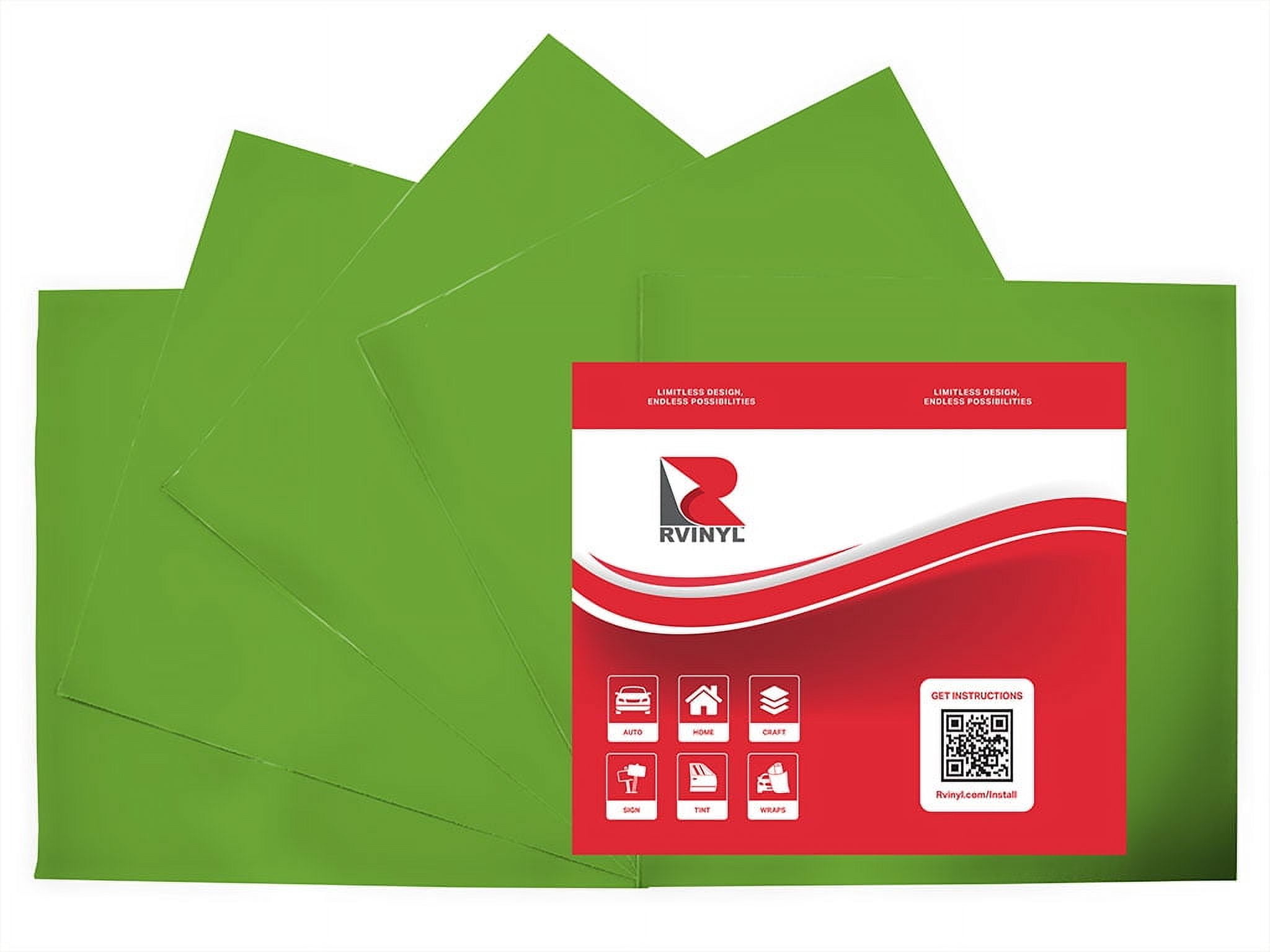 ORACAL Craft Vinyl Roll 651 Lime Tree Green 063 Permanent Adhesive - 5 ...