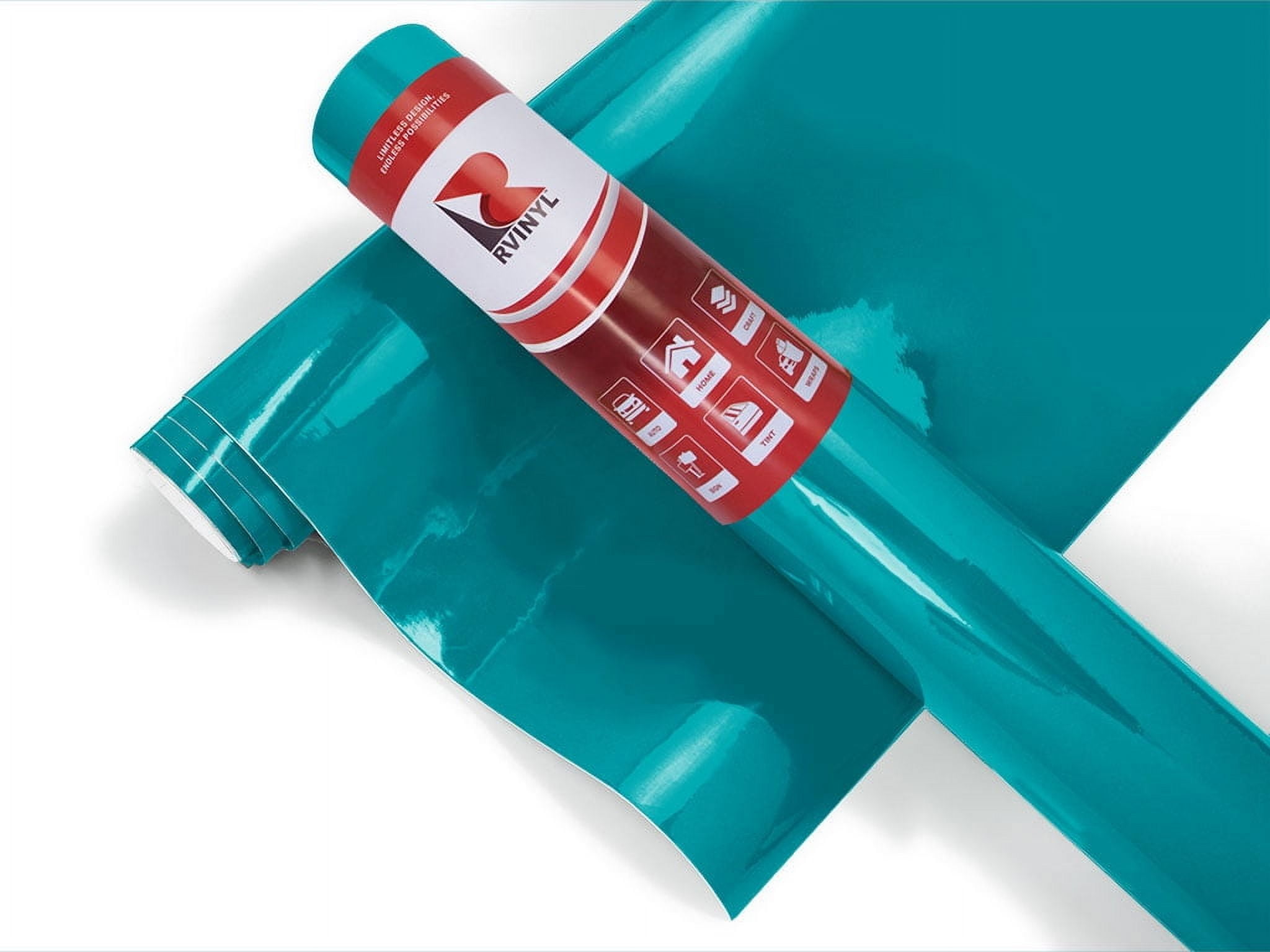 ORACAL Craft Vinyl Roll 651 Turquoise Blue 066 Permanent Adhesive Easy ...