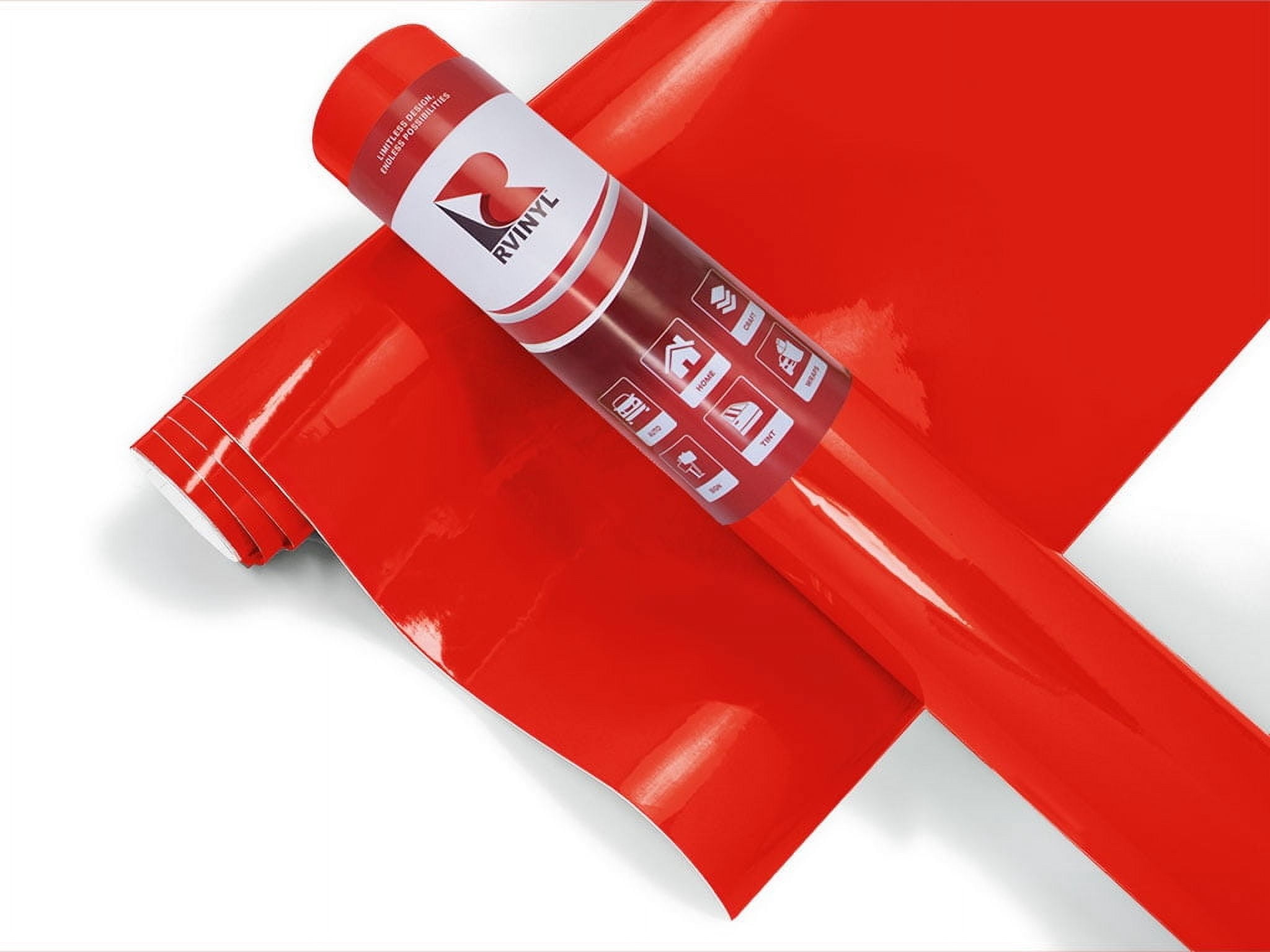 ORACAL Craft Vinyl Roll 951 Signal Red 326 Gloss Finish Permanent ...