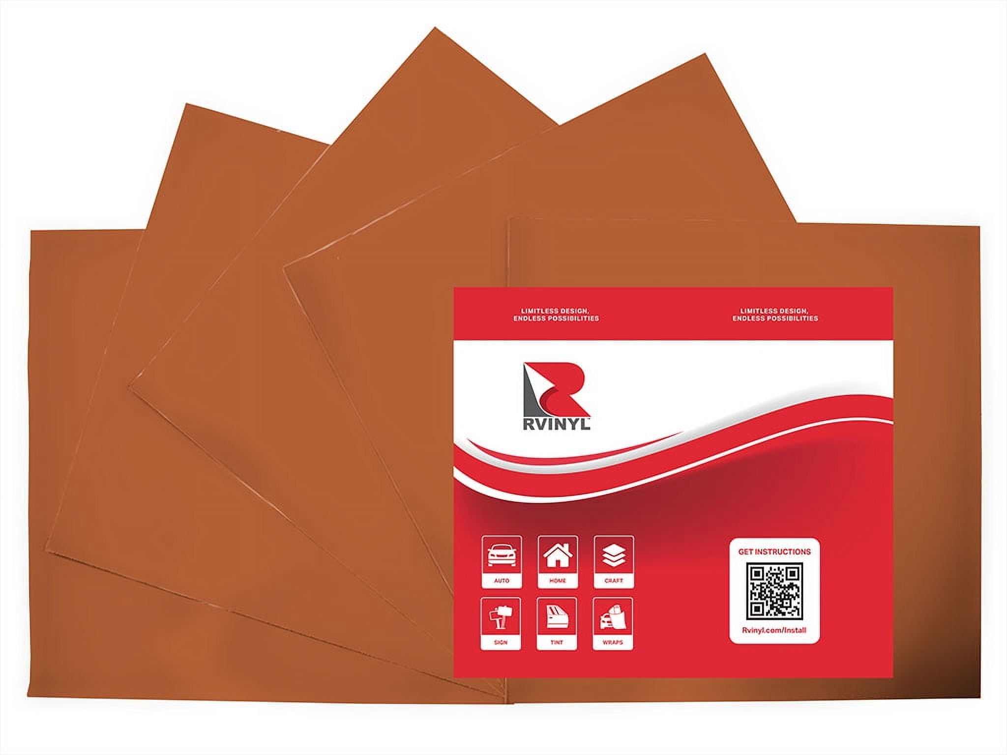 ORACAL Craft Vinyl Sheet Roll 631 Nut Brown 083 Permanent Removable ...