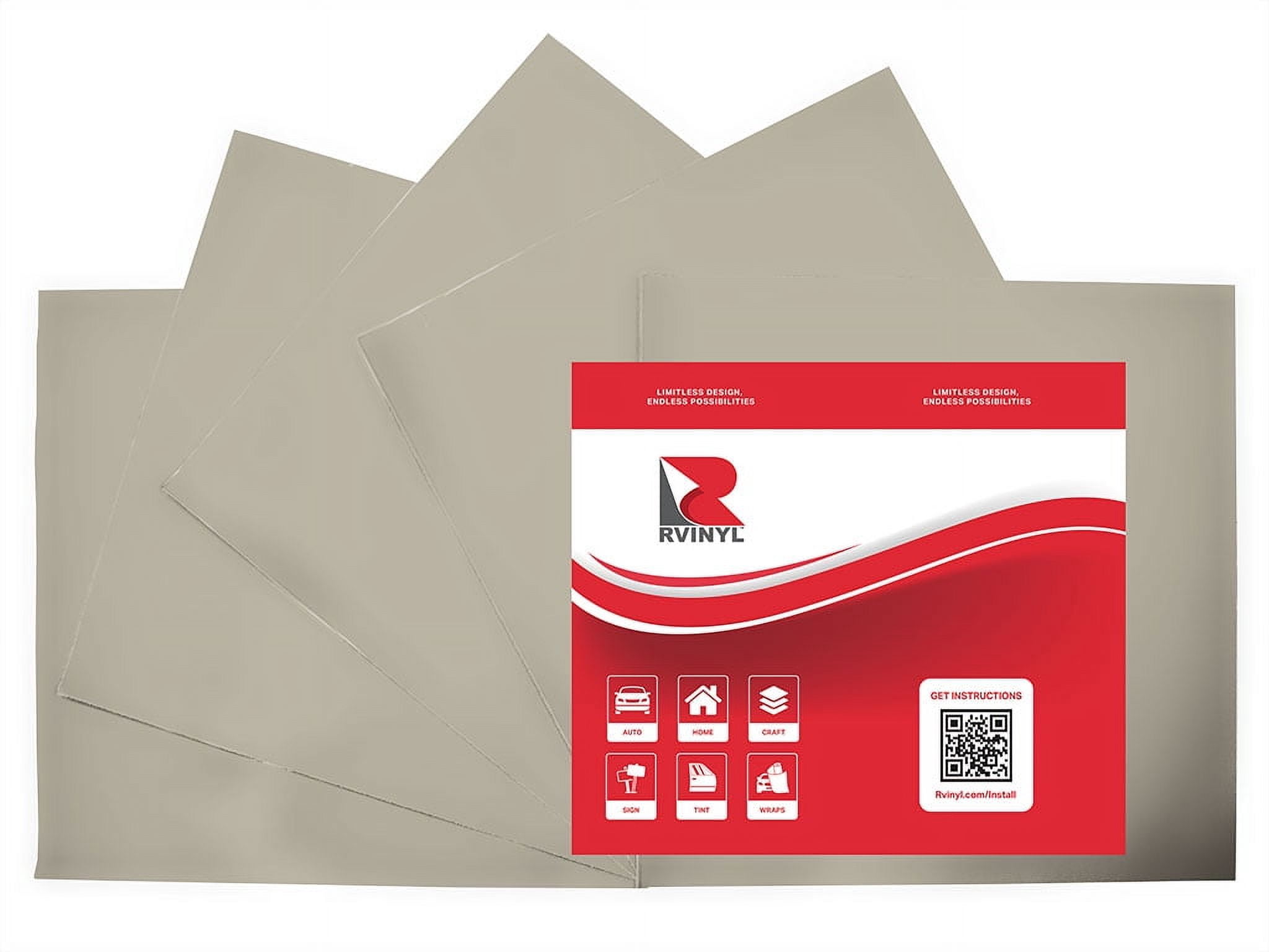 ORACAL Craft Vinyl Sheet Roll 631 Warm Grey 751 Permanent Removable ...