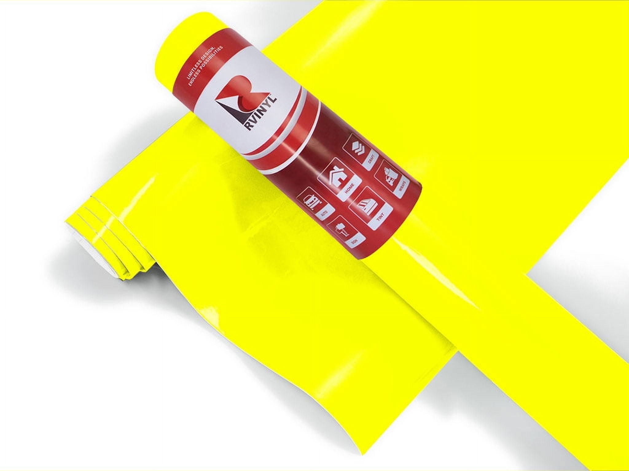 ORACAL Vinyl Fluorescent Cast Film Roll 6510 Yellow 029 Permanent ...