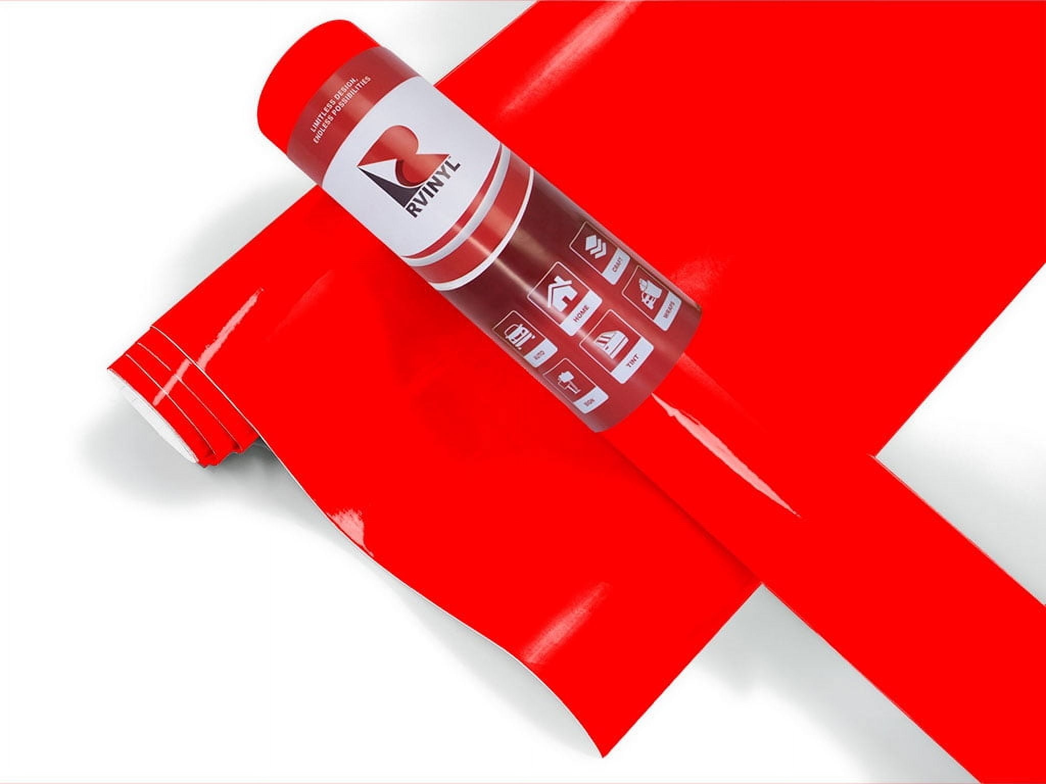 ORACAL Vinyl Fluorescent Cast Film Sheet Roll 6510 Red 039 Permanent ...