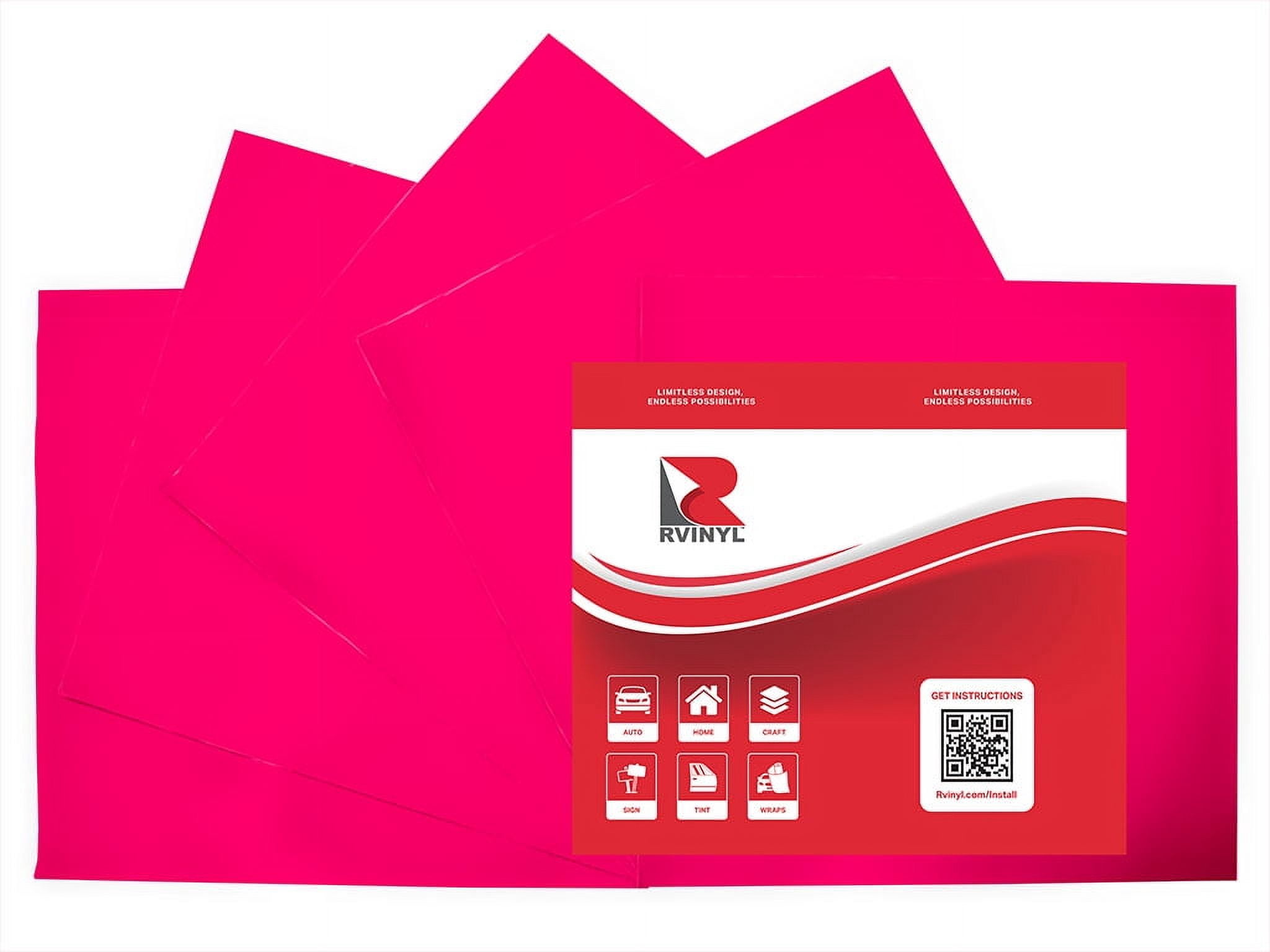 ORACAL Vinyl Fluorescent Cast Roll 6510 Pink 046 Permanent Adhesive - 5 ...