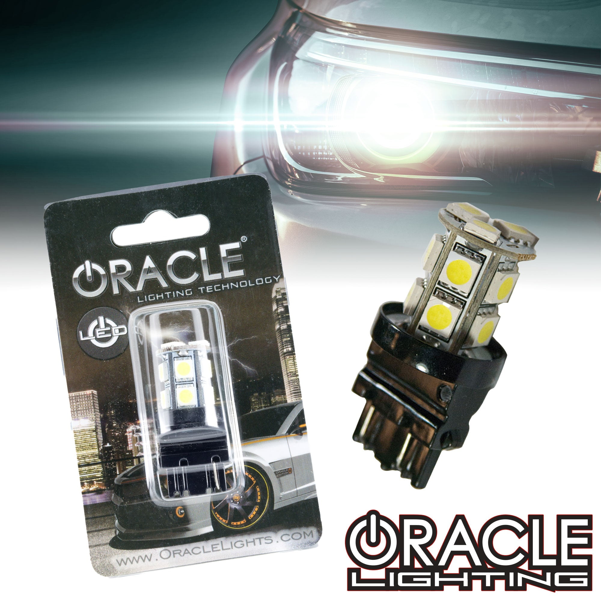 ORACLE Lighting 3157 12 LED 3-Chip SMD Bulb (Single) - Walmart.com