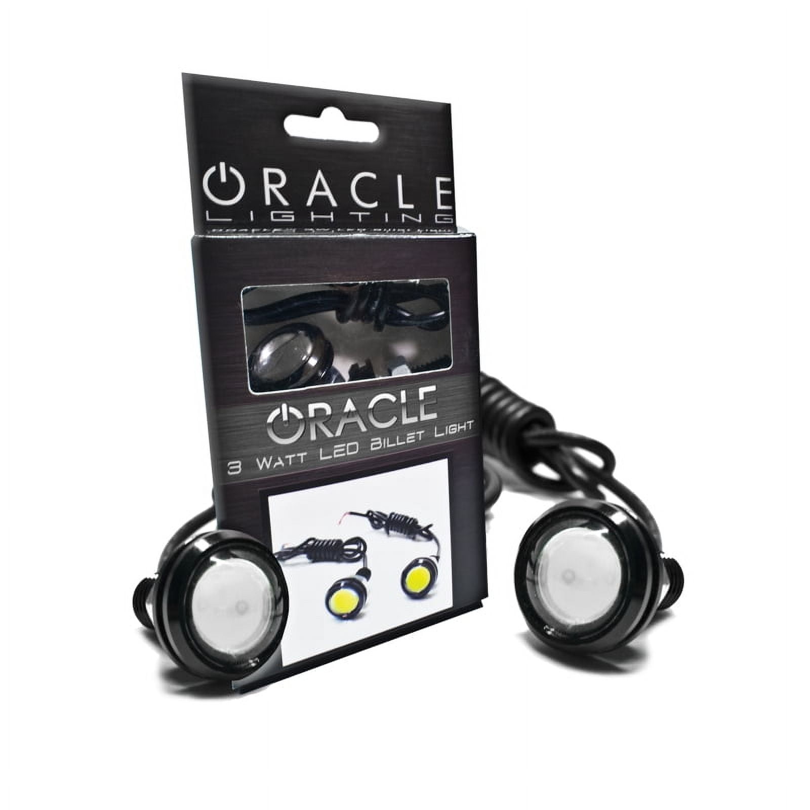 ORACLE Lighting 3W Universal CREE LED Billet Bolt Lights (Pair ...
