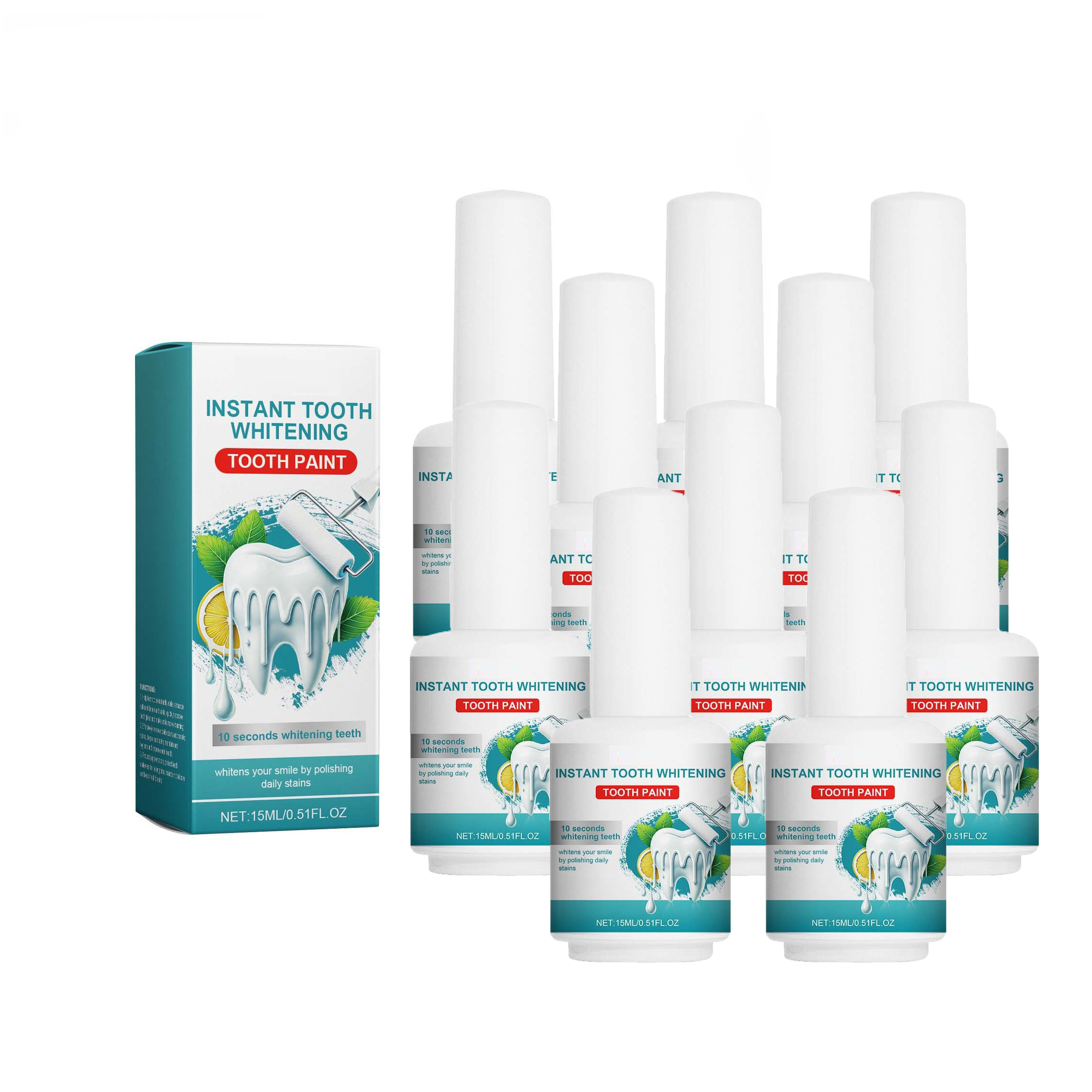 ORALHO-E Winter Promotion Instant Teeth Whitening Paint, Berry ...