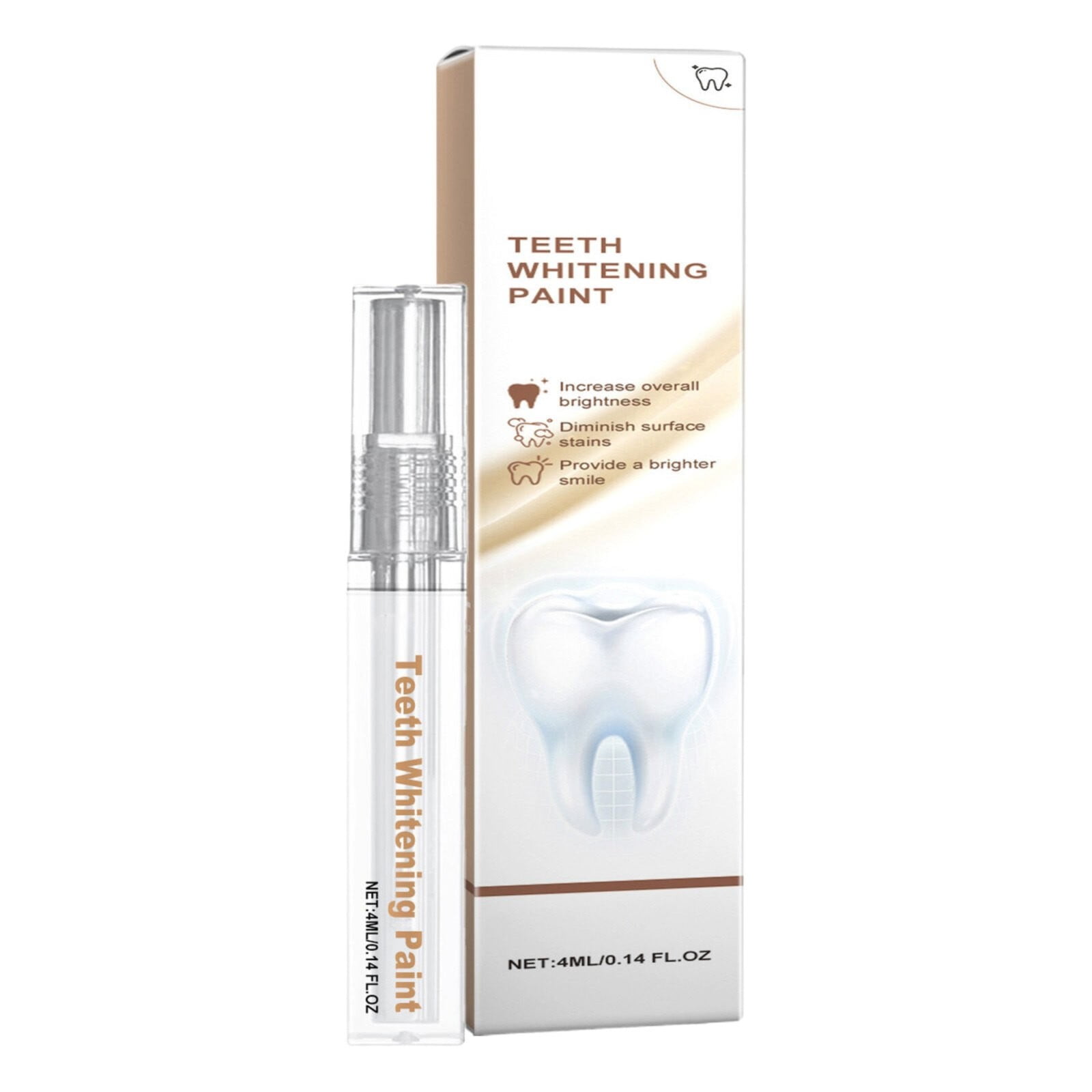 ORALHOE 4ML Tooth Paint Teeth Paint Instant White Paint for Teeth Tooth ...