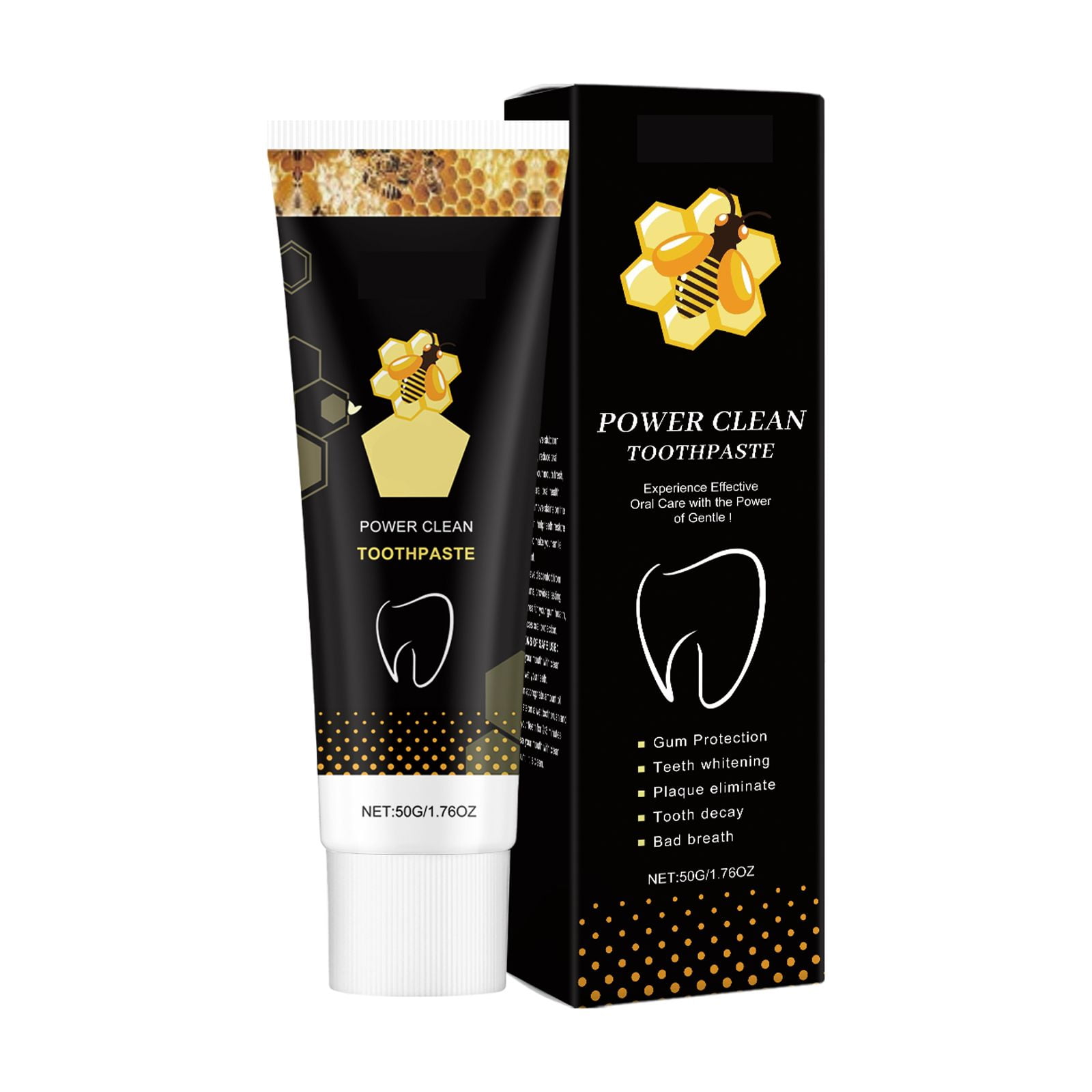 ORALHOE Bee Repair Cream,Toothpaste For Deep Cleaning, Teeth Care ...