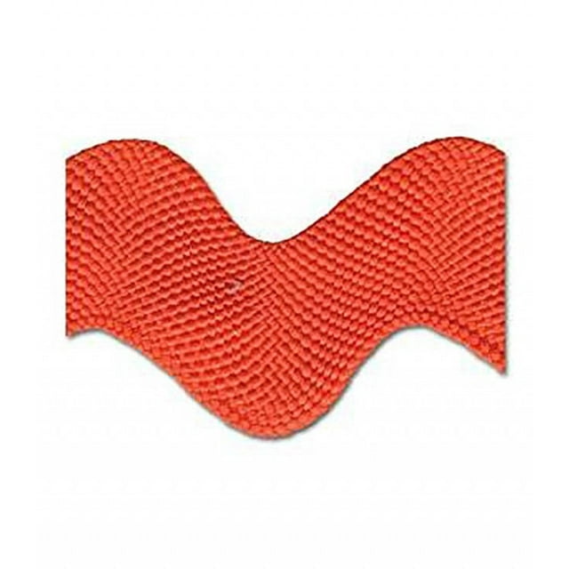 ORANGE 1-1/8 INCH JUMBO RIC RAC - Walmart.com