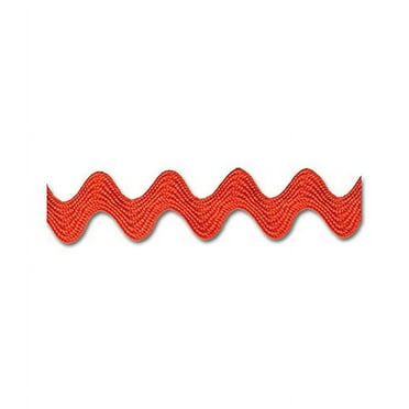 ORANGE 1-1/8 INCH JUMBO RIC RAC - Walmart.com
