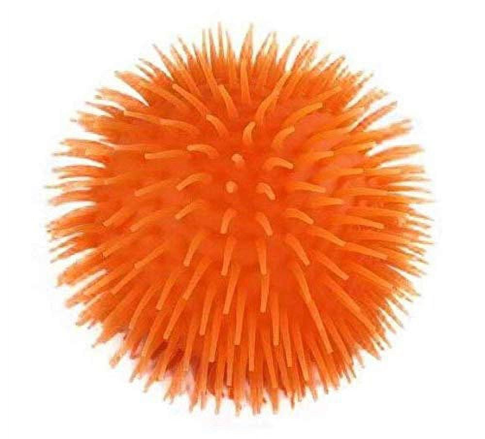 ORANGE Solid Color Jumbo 9" Puffer Ball - Sensory Fidget and Stress ...