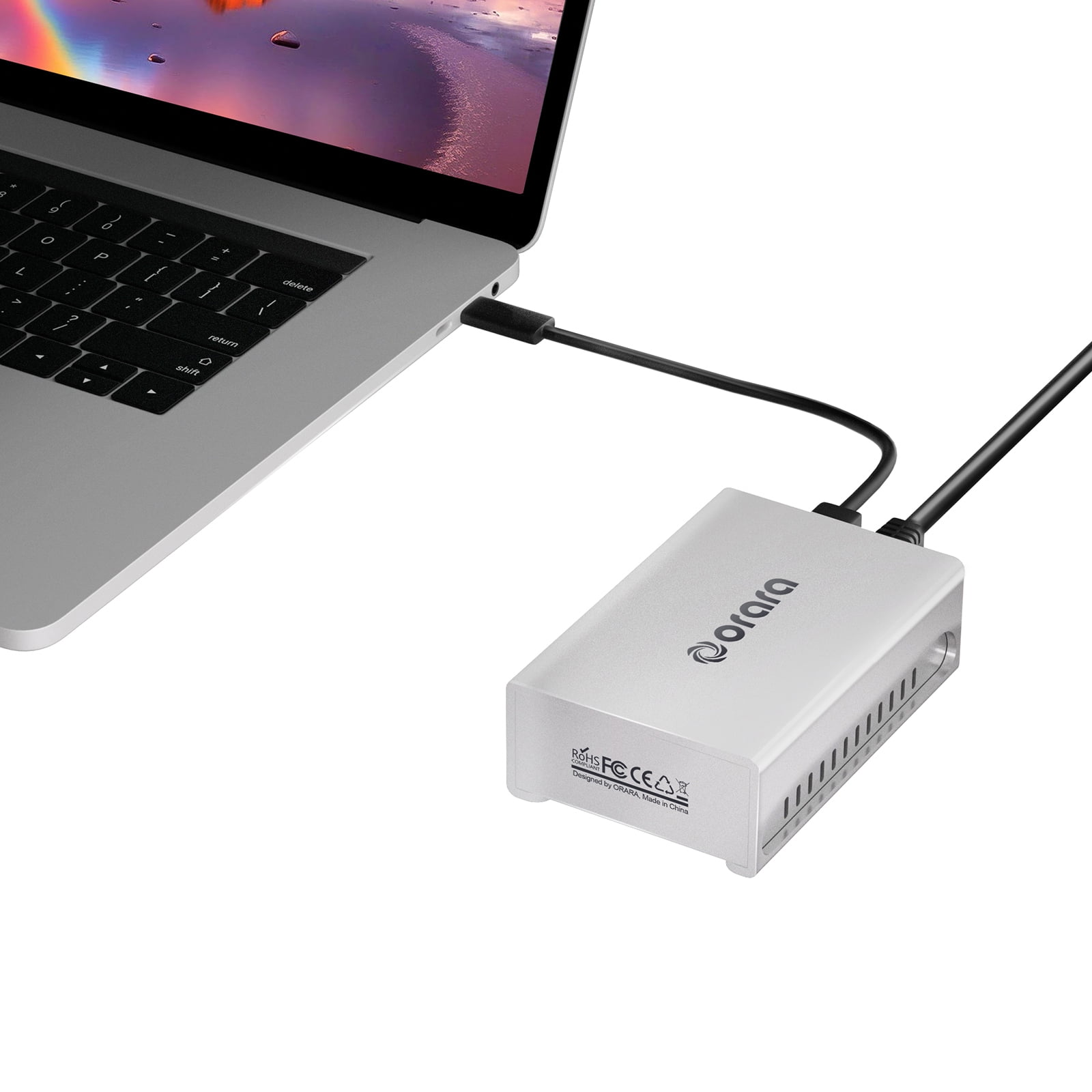 ORARA USB4 10GbE Ethernet Adapter, Compatible with Thunderbolt 3/4 ...