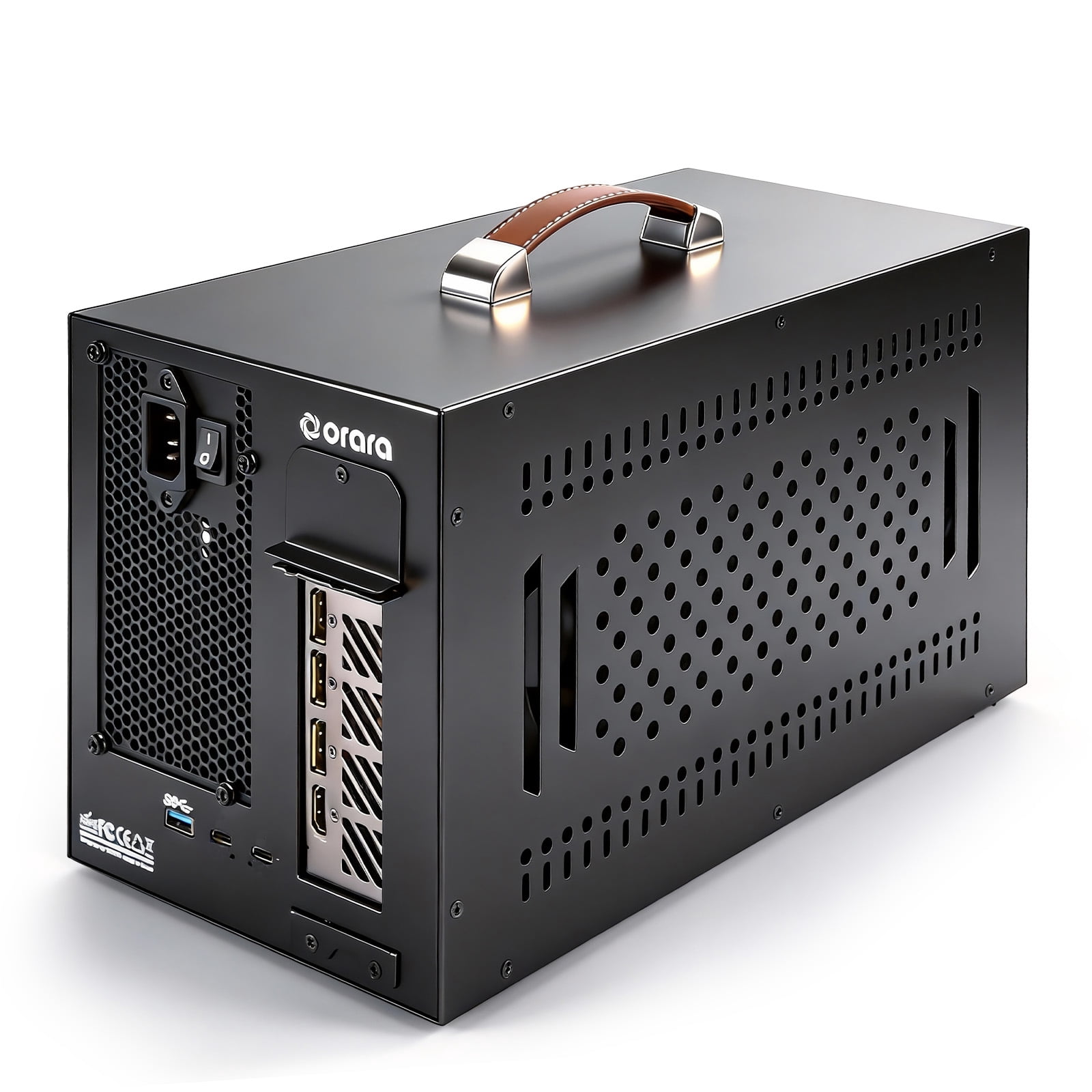 ORARA eGPU Enclosure Compatible with Thunderbolt 3/4/USB4 40Gbps eGPU ...