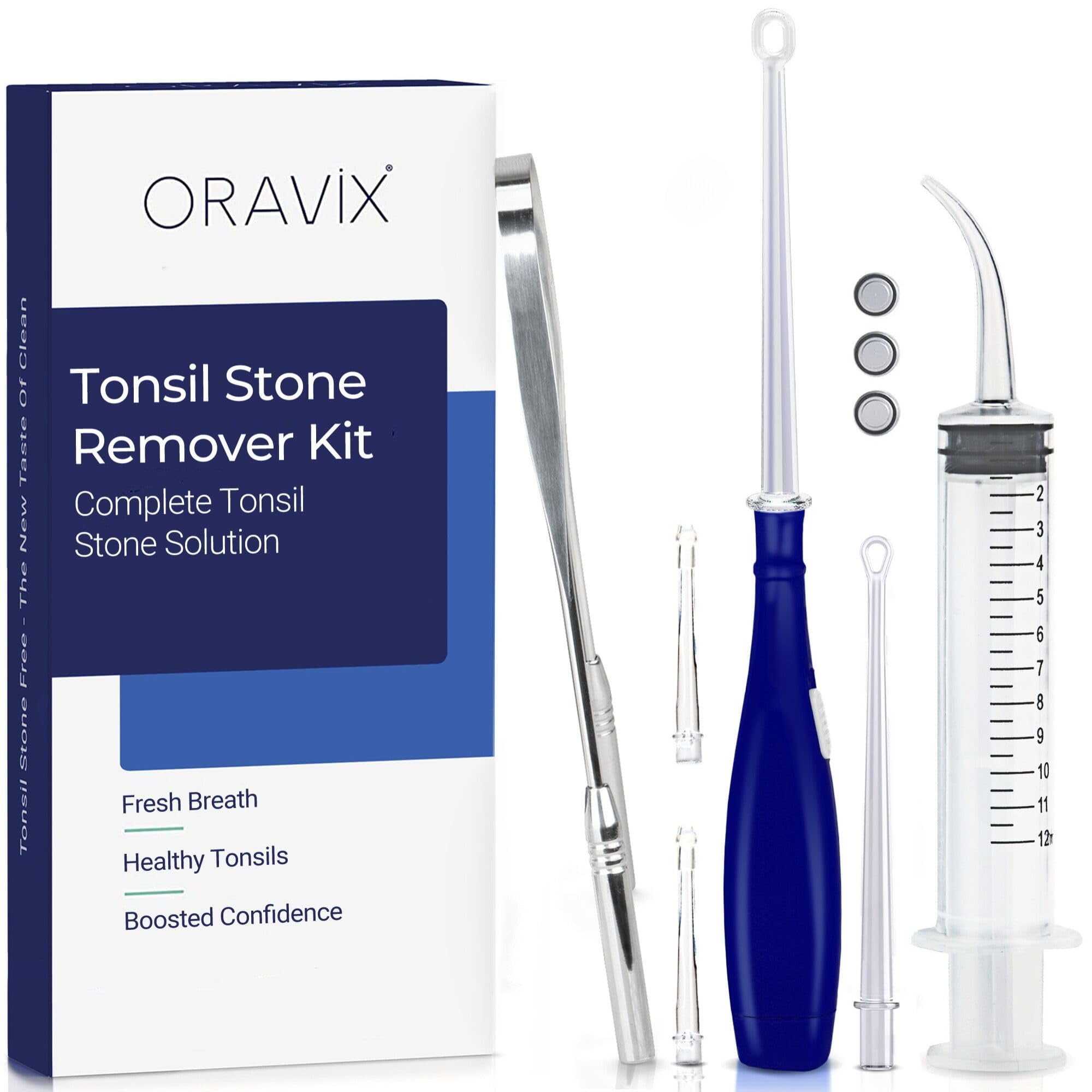 ORAVIX Tonsil Stone Remover KEF16 - Tonsil Stone Removal Tonsillolith ...