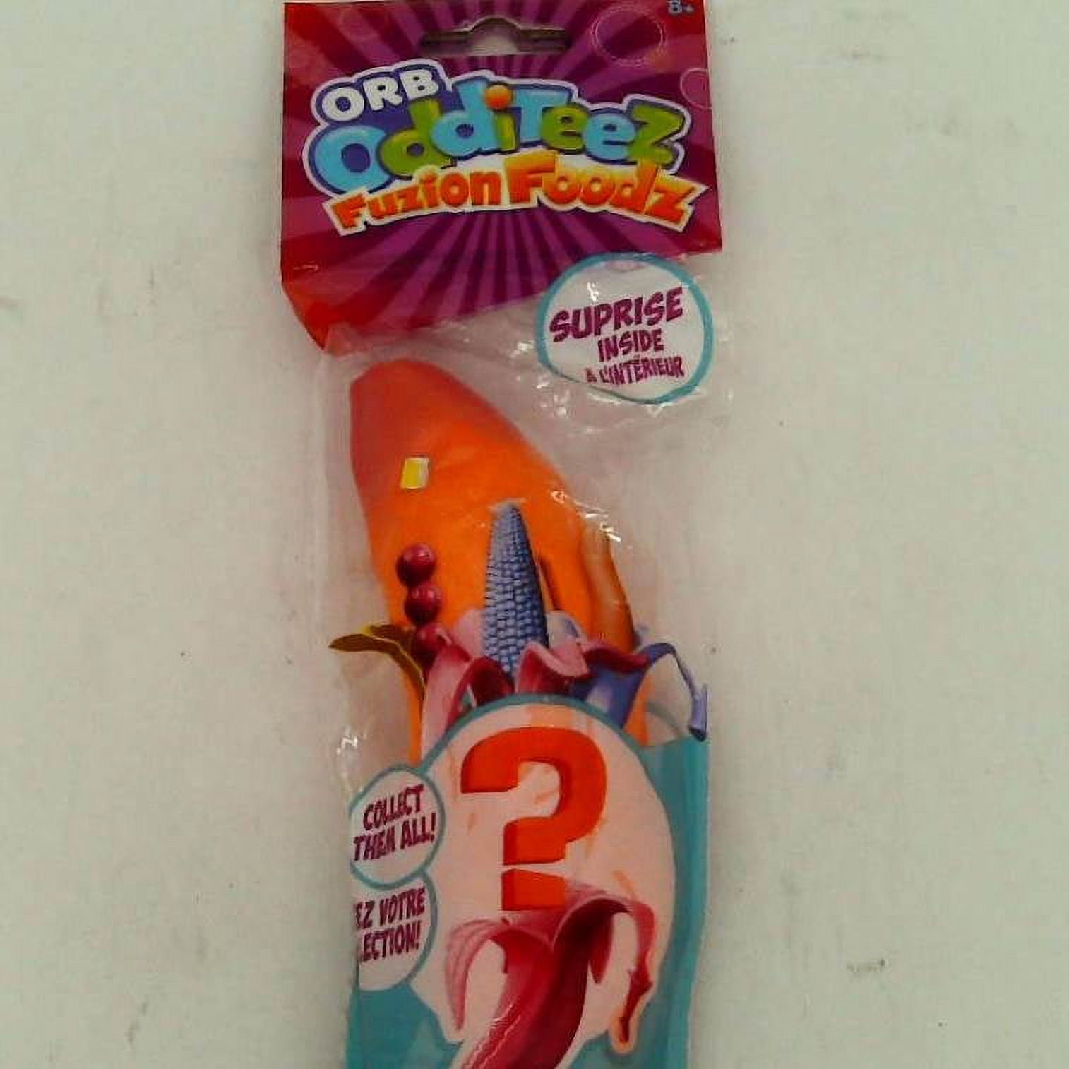 ORB New Odditeez FuzionFoodz Teal Holographic Ribbon Foil Banana ...