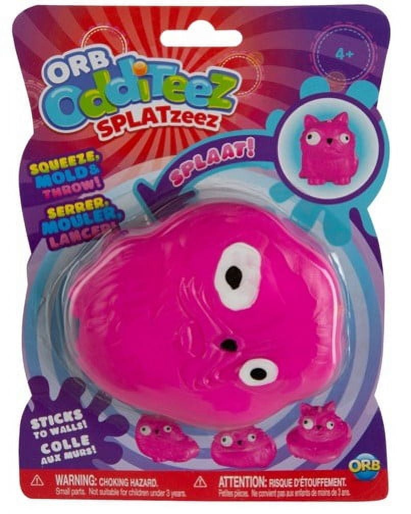 ORB Odditeez Splatzeez Metallic Turquoise Pug - Walmart.com