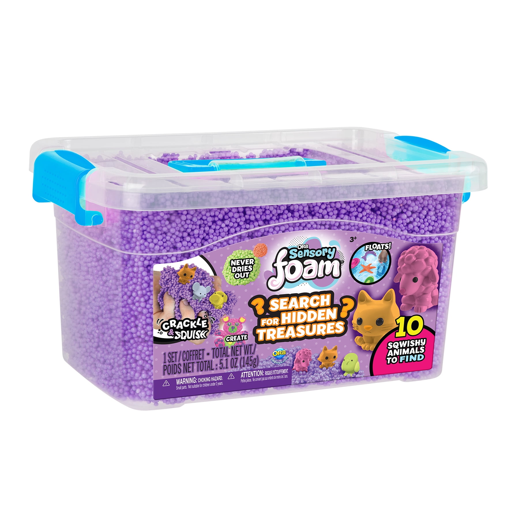 ORB Sensory Foam™ Treasure Hunt - City Discovery Bin - Walmart.com