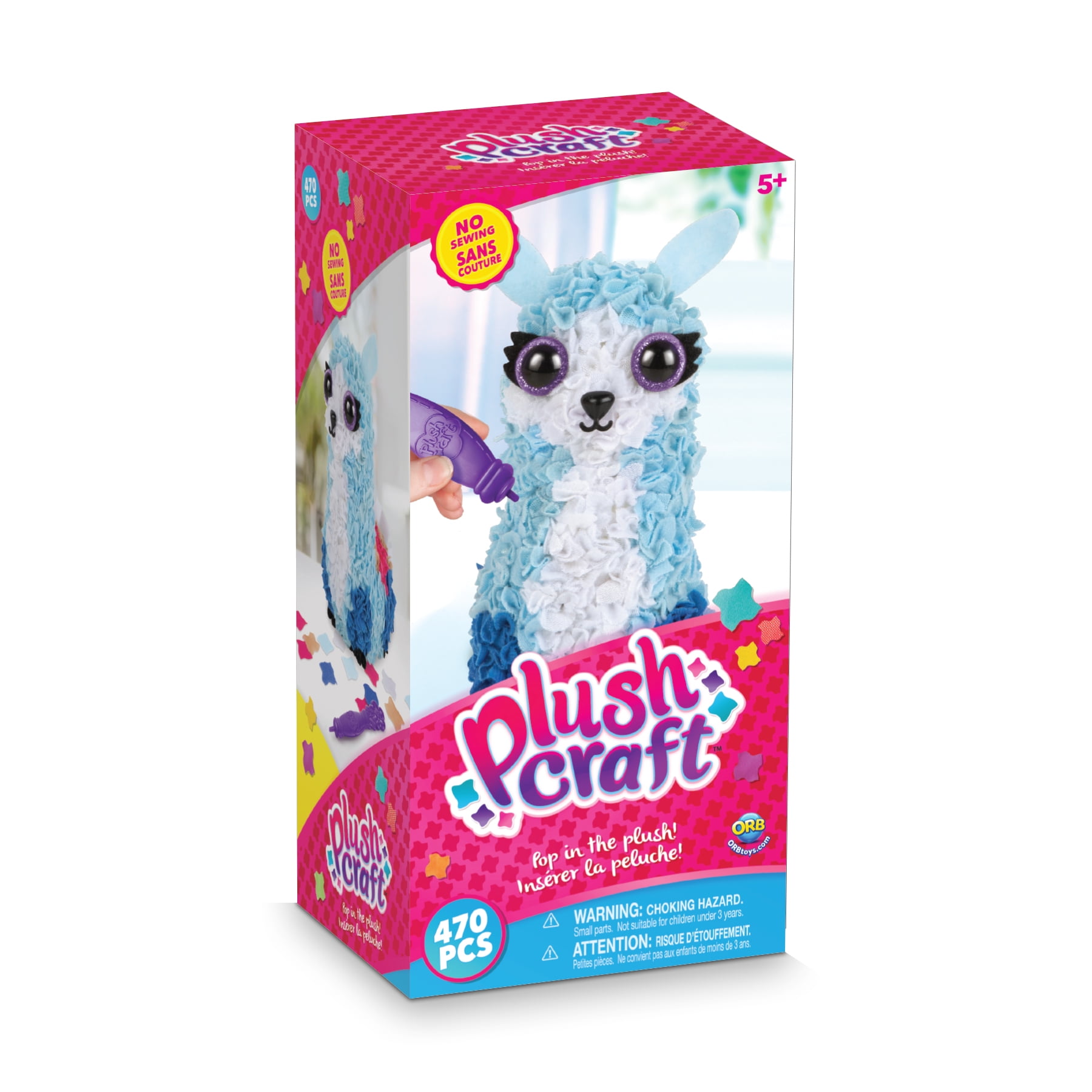 ORB™ Toys PlushCraft™ 3D DIY Plush Toy Crafting Kit – Llama - Perfect ...