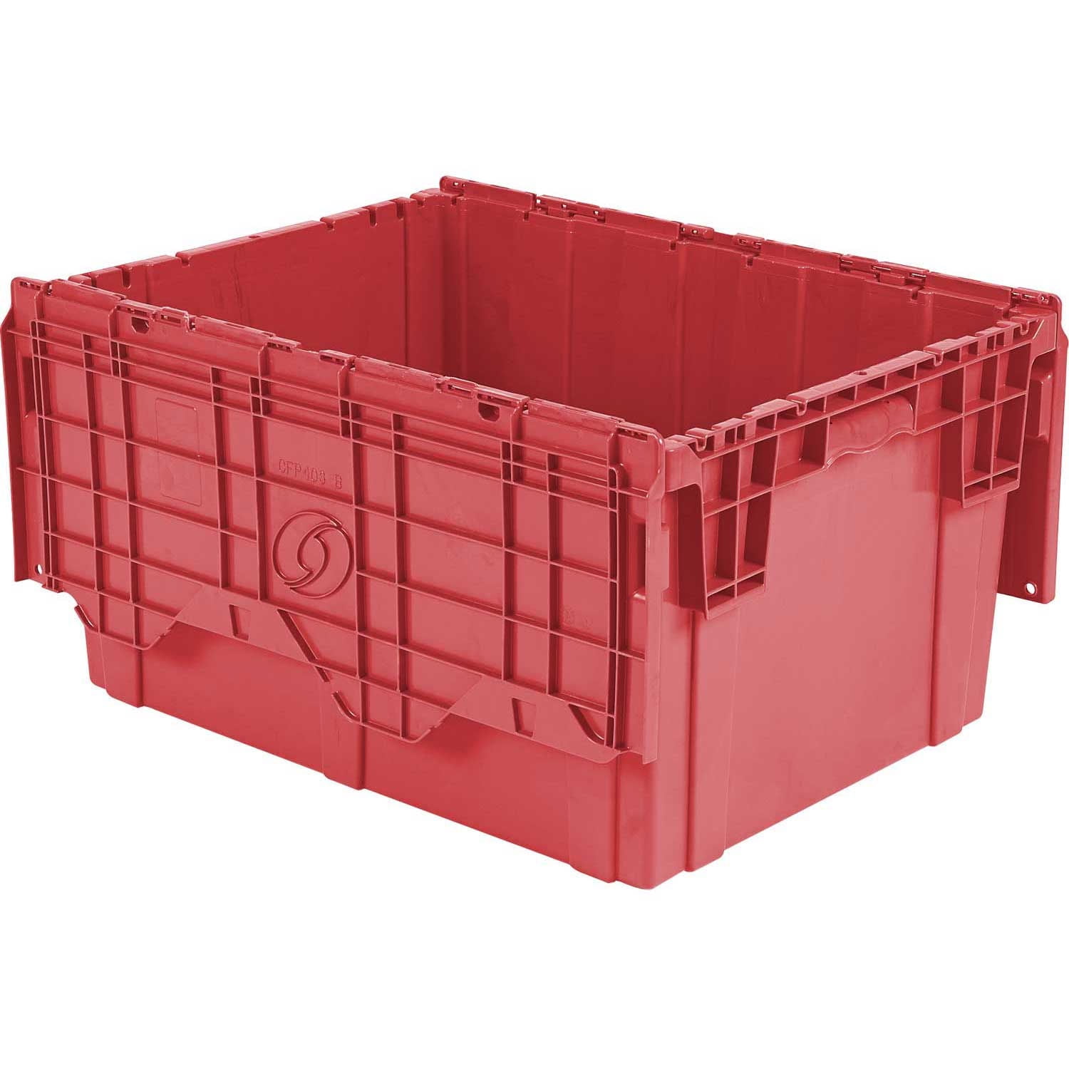 ORBIS Flipak Plastic Distribution Container 27-7/8""L x 20-5/8""W x 15 ...