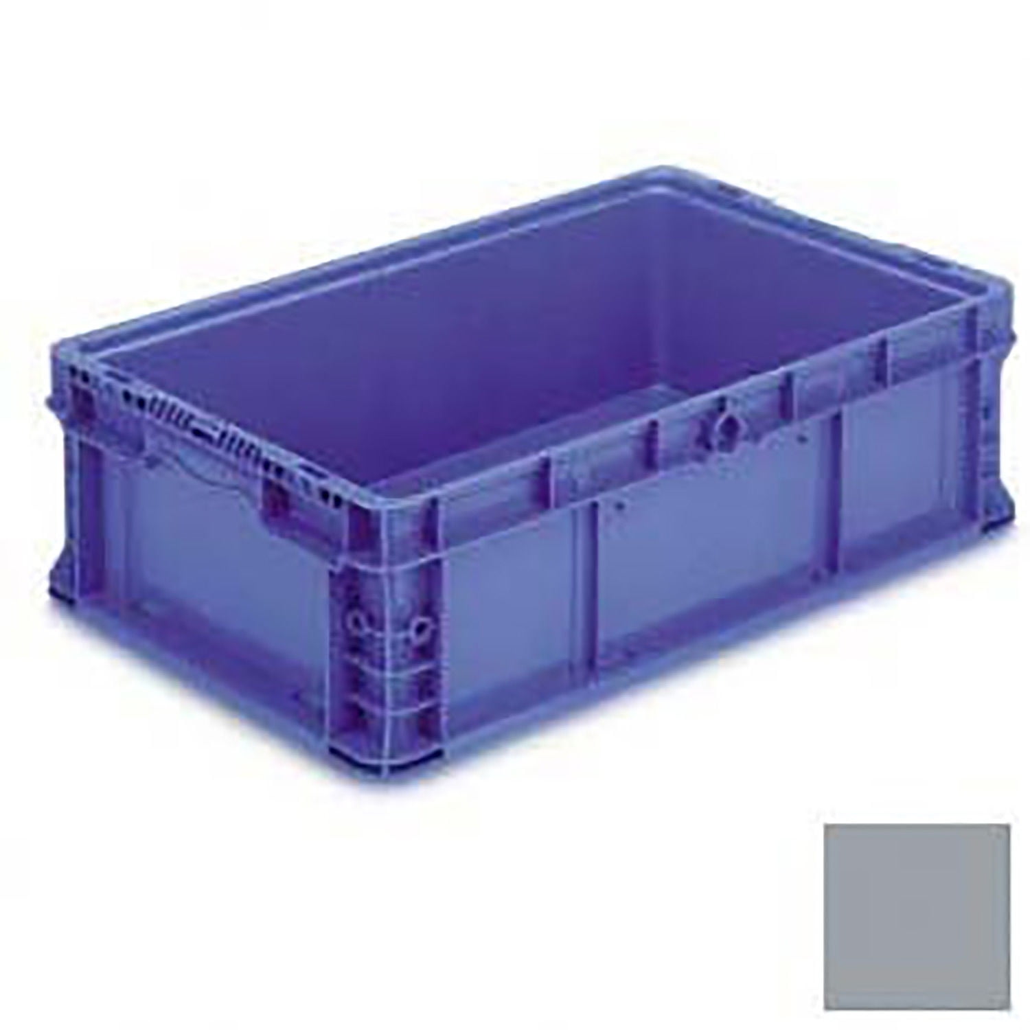 ORBIS Stakpak Modular Straight Wall Container 24""L x 15""W x 7-1/2""H ...