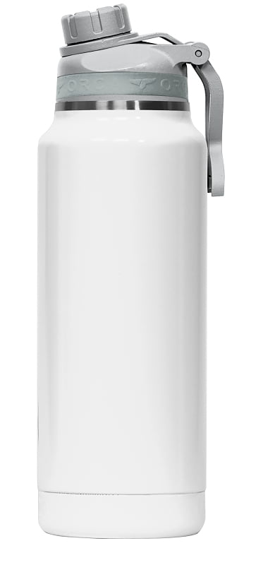 ORCA 34 oz Pearl/White/Gray BPA Free Hydration Bottle W/Smart Lid ...