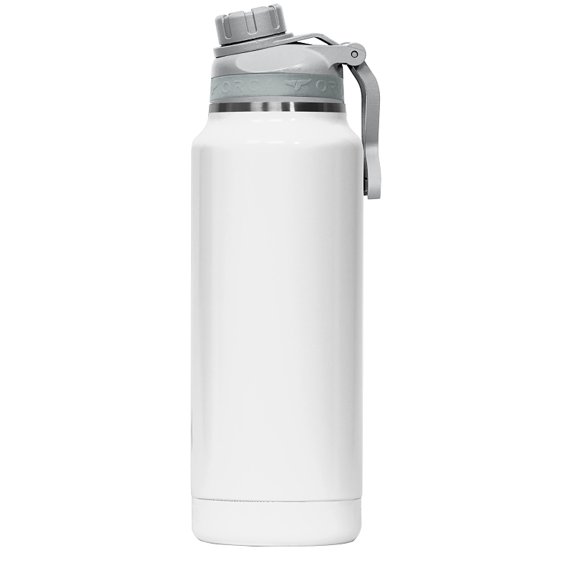 ORCA 34 oz Pearl/White/Gray BPA Free Hydration Bottle W/Smart Lid ...
