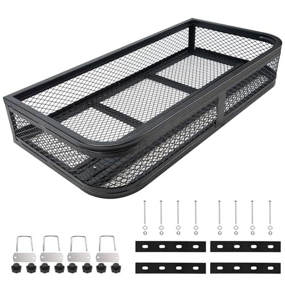 ORCISH Heavy Duty ATV Front Cargo Basket, 17" W x 36" L x 6" H ATV ...
