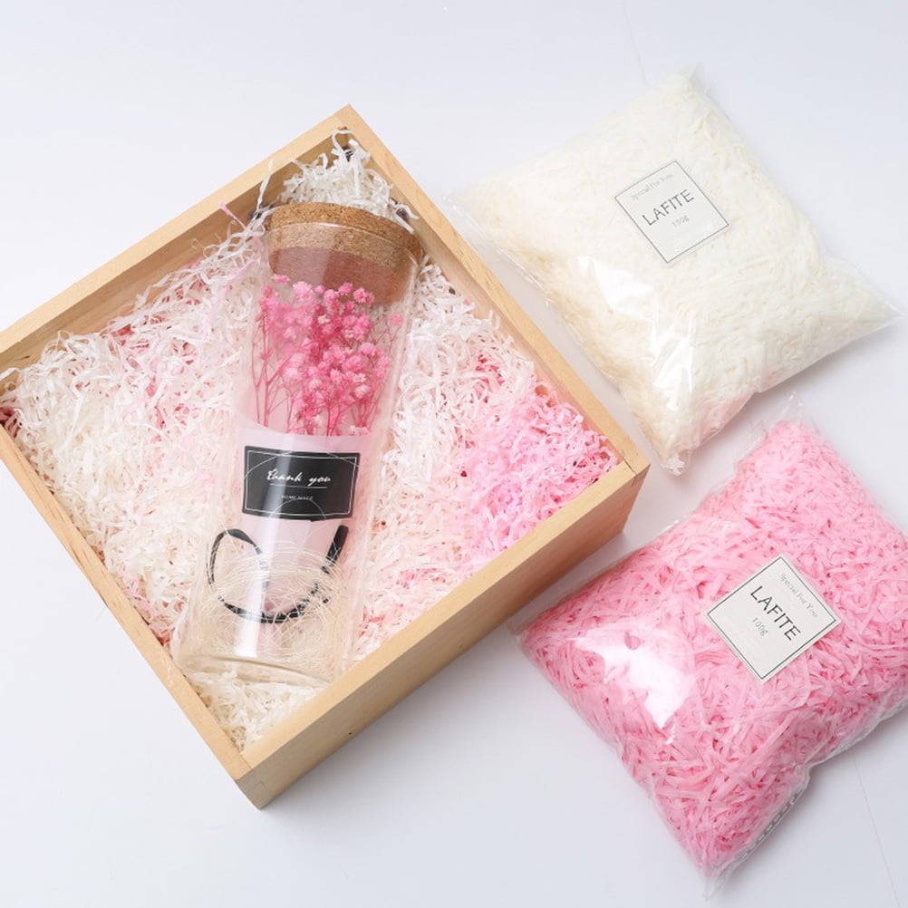 SOPOTUTU Raffia Filling Pink Handicraft Decor Wrapping Durable 1Pack ...