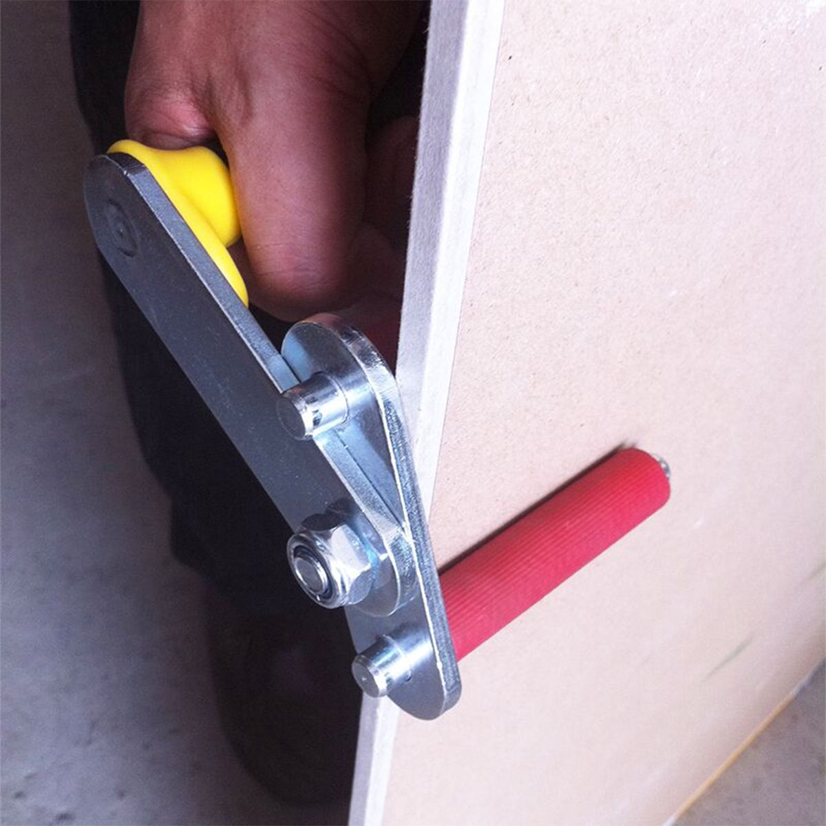 ORDDIART 1 Pair Gypsum Board Lifter Multi Function Black Yellow Alloy ...
