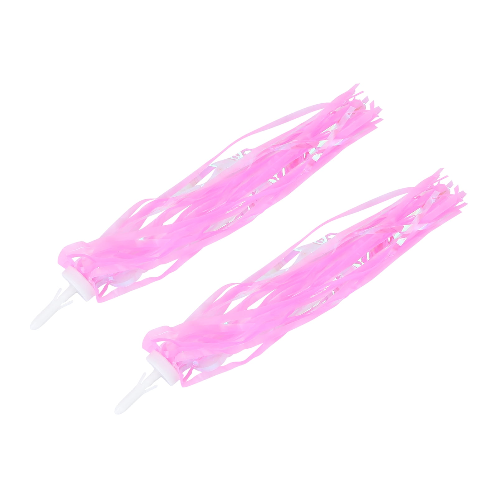 ORDDIART 1 Pair Pink PVC Handlebar Streamer for Girls Bikes Accessories ...